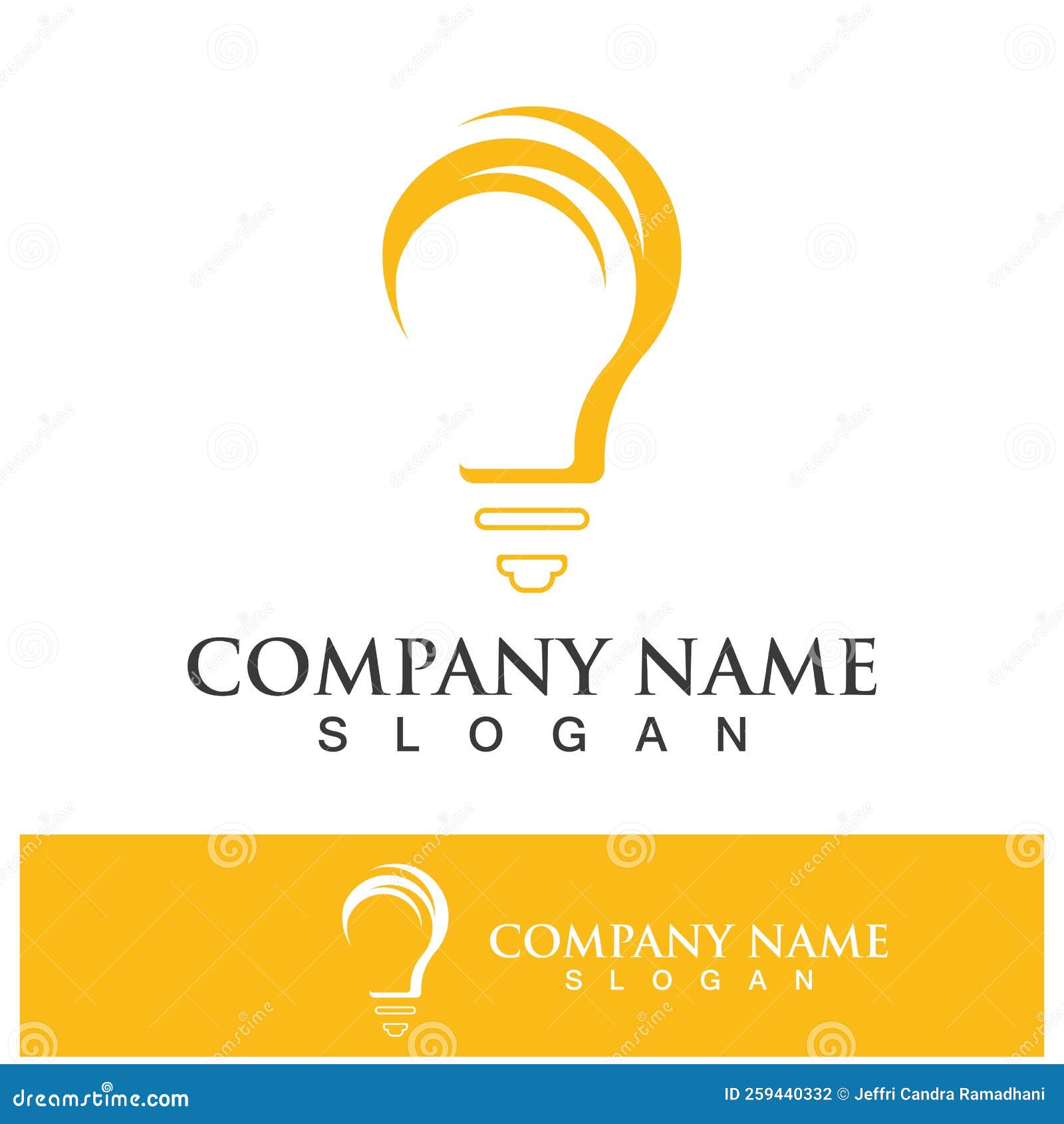 Simple Light Bulb Icon Vector Symbol Illustration Stock Vector ...