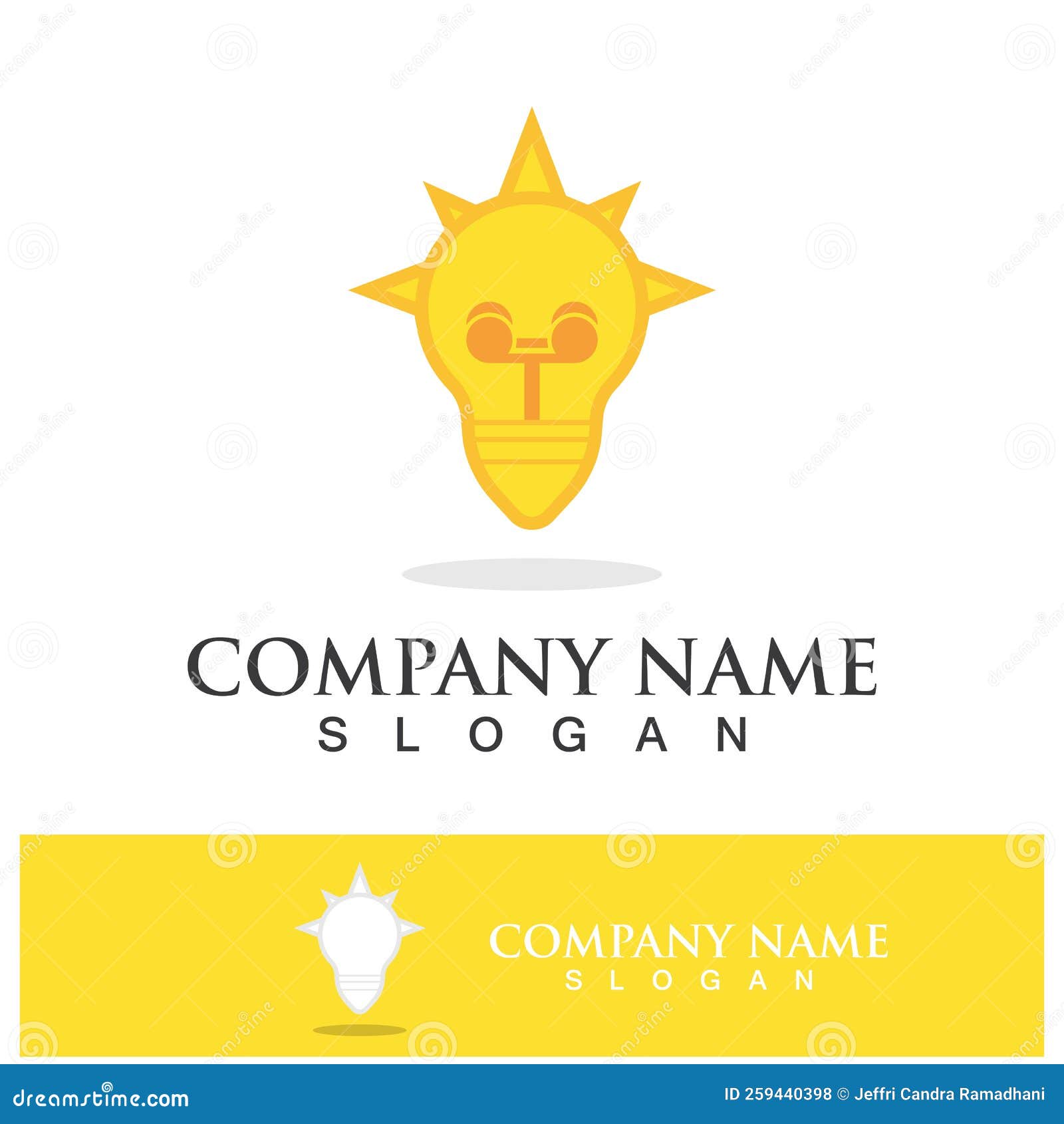 Simple Light Bulb Icon Vector Symbol Illustration Stock Vector ...