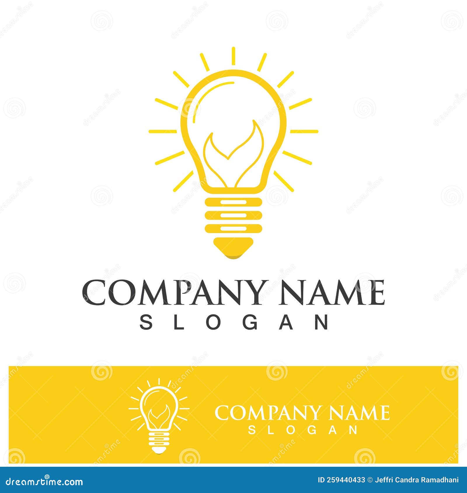 Simple Light Bulb Icon Vector Symbol Illustration Stock Vector ...