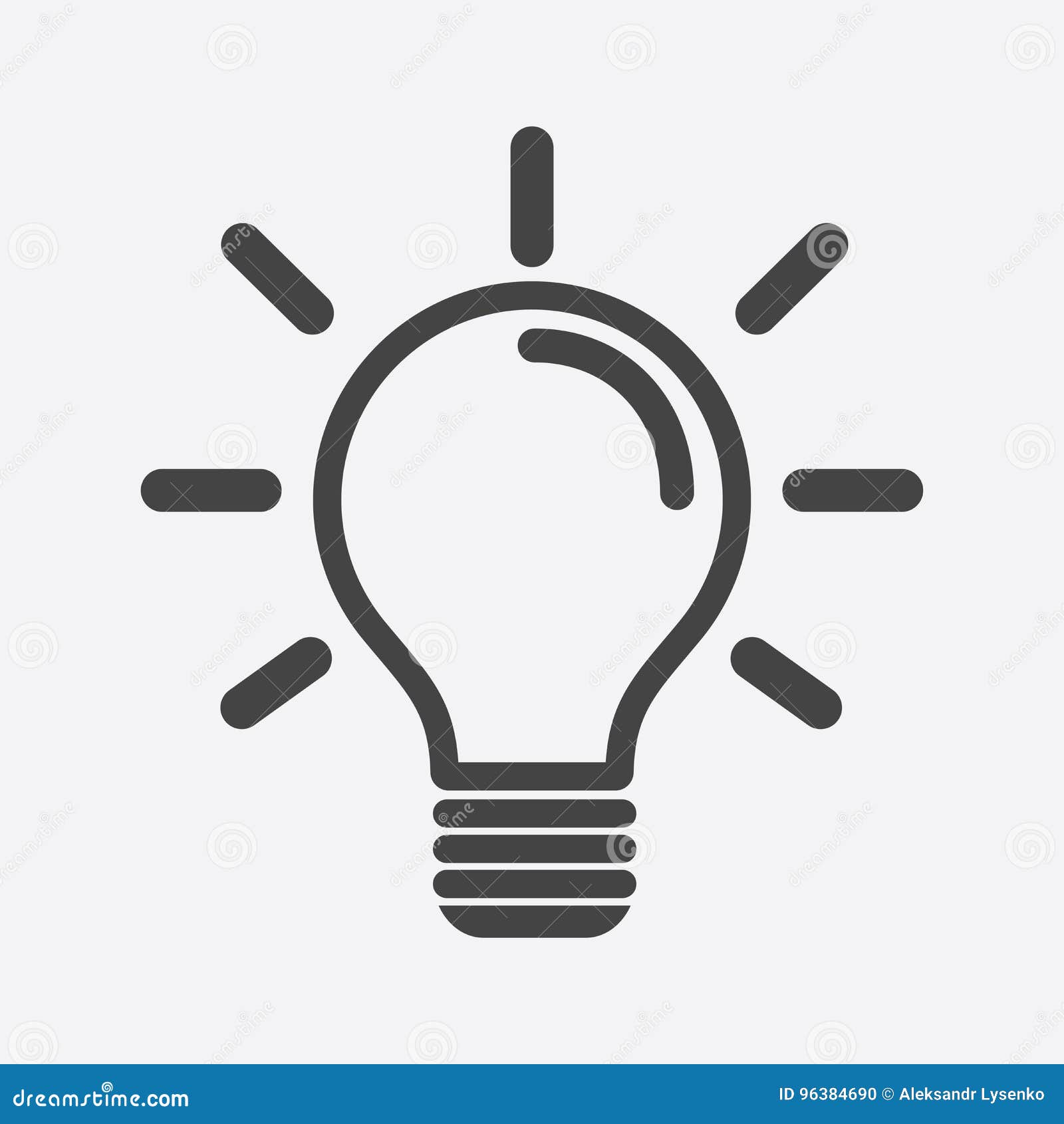 Bulb Vector Icon Idea Stock Illustrations – 112,425 Bulb Vector Icon ...