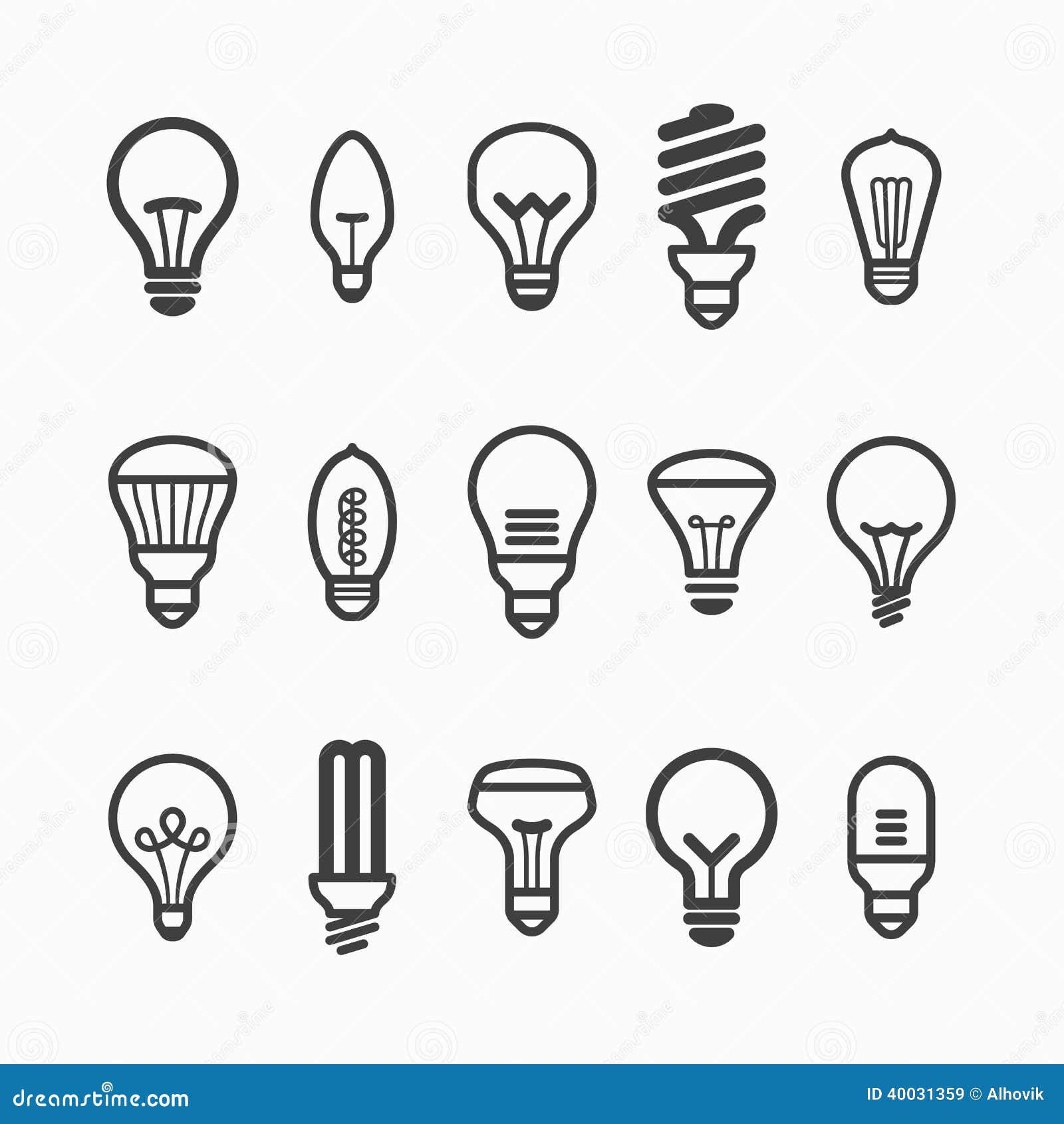 Light Bulb Logo Vector