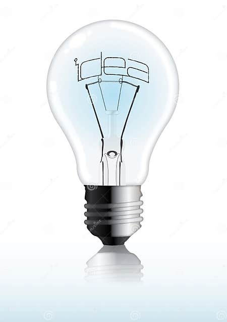Light bulb idea stock vector. Illustration of invent - 11468220