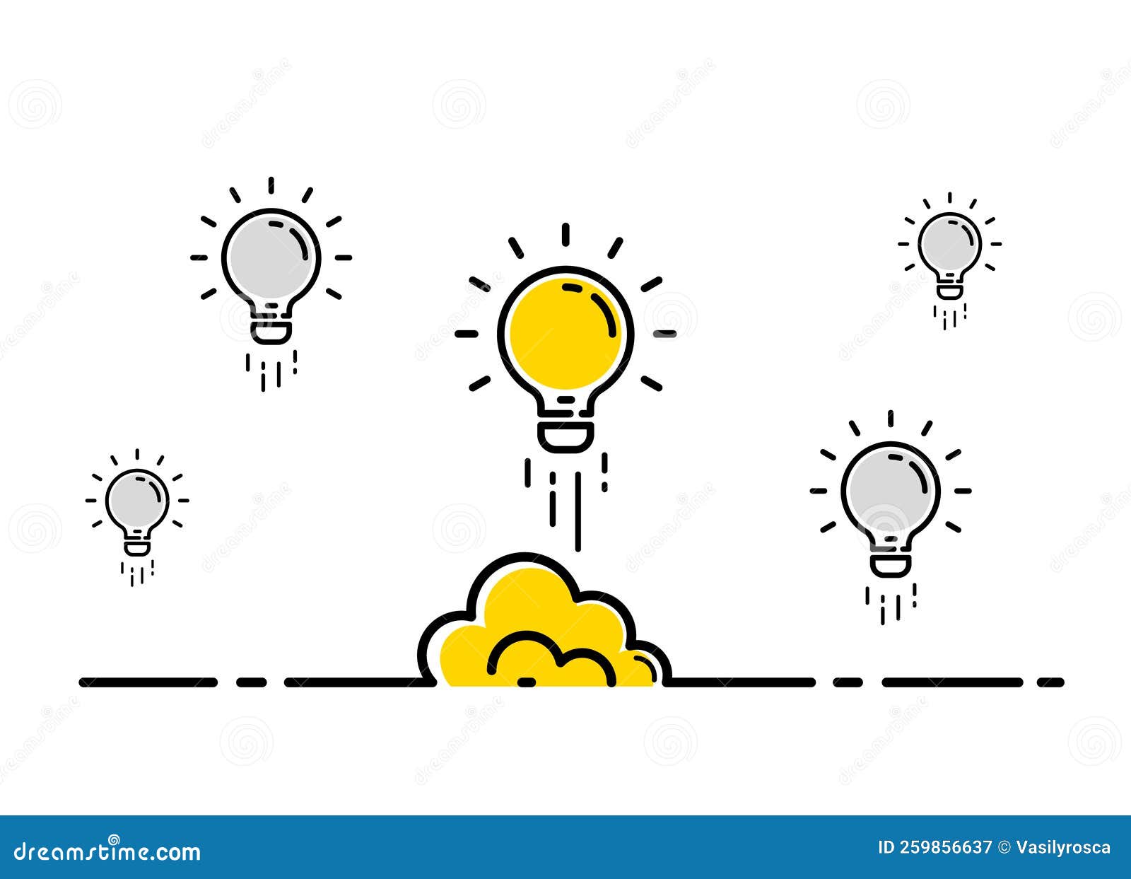 Insight. Design Of Words, Messages. The Concept Of Feeling Illumination ...