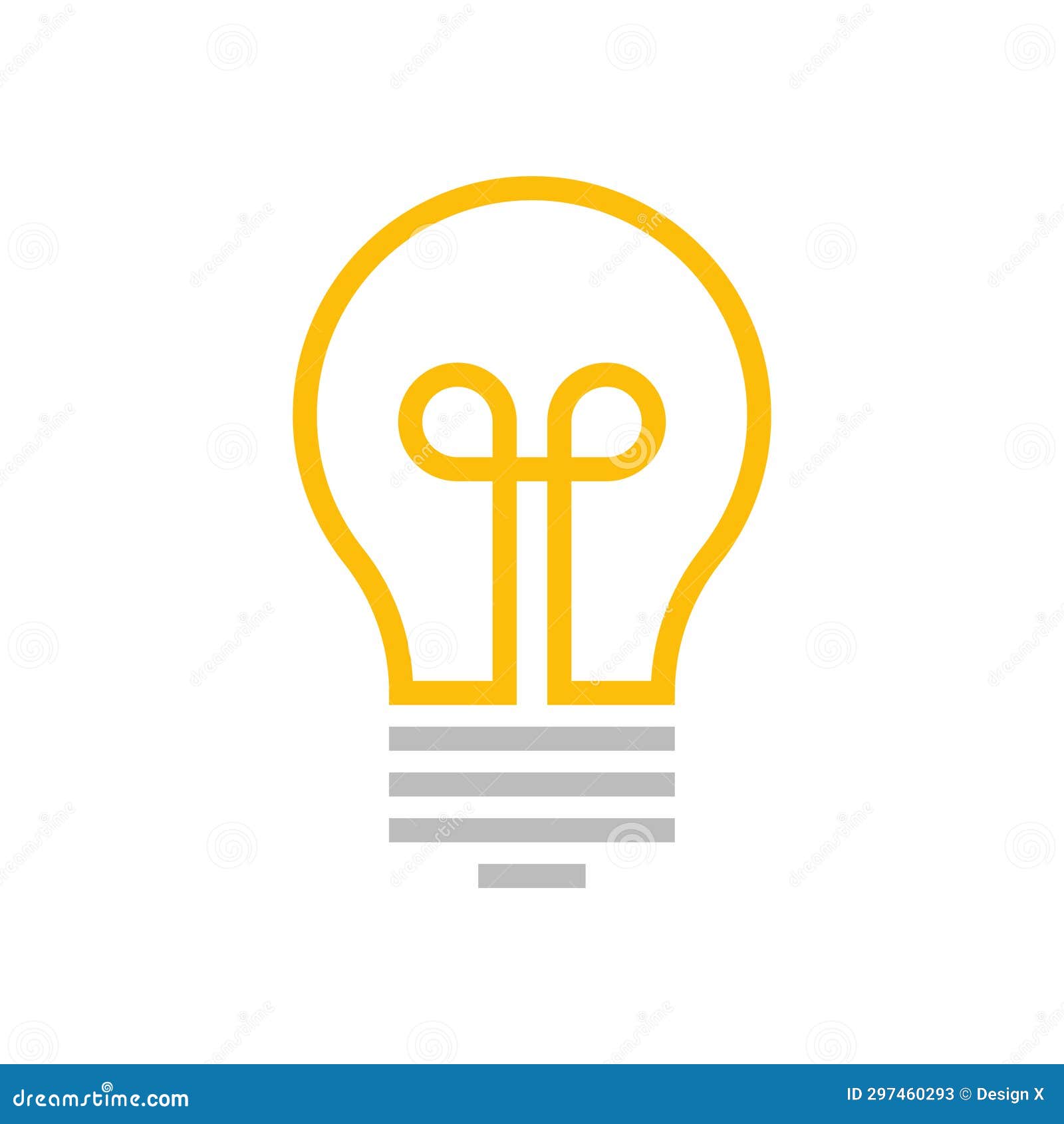 Light Bulb Idea Vector Illustration Creative Planning Stock Vector ...