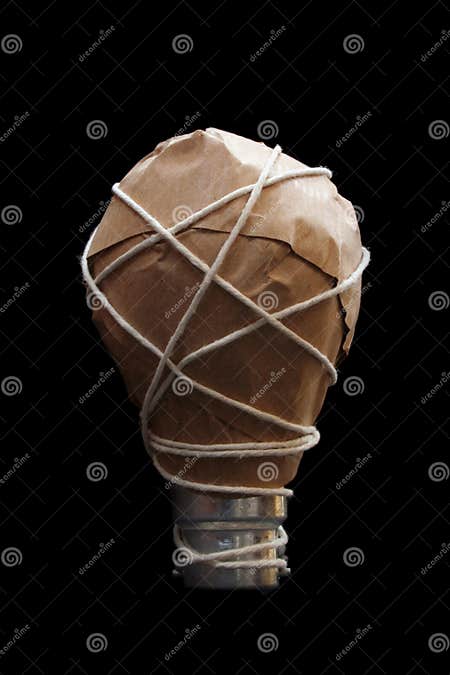 Light Bulb Idea Wrapped stock image. Image of illuminate - 660239