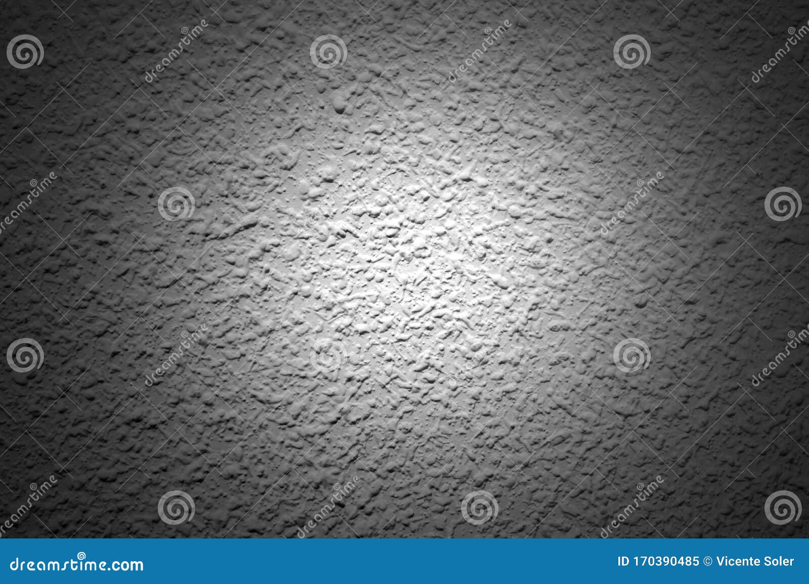 A Light Bulb Illuminating a Background Wall Stock Image - Image of ...