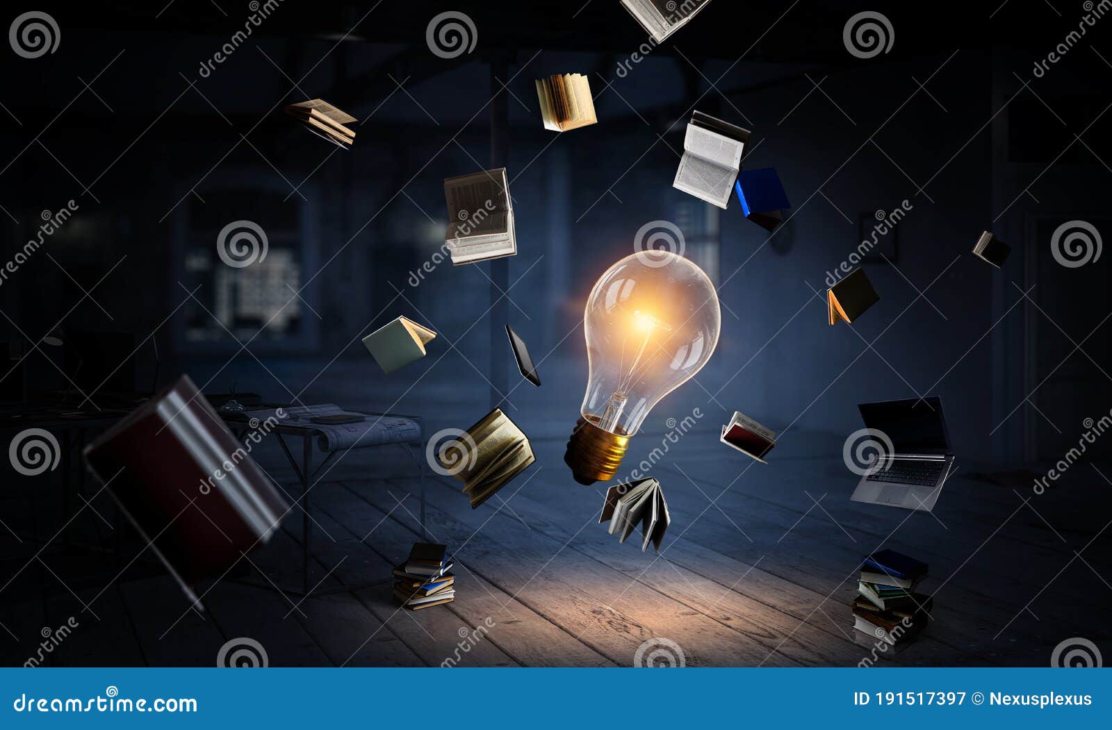 Light Bulb Image As Symbol of Innovation Stock Image - Image of bright ...