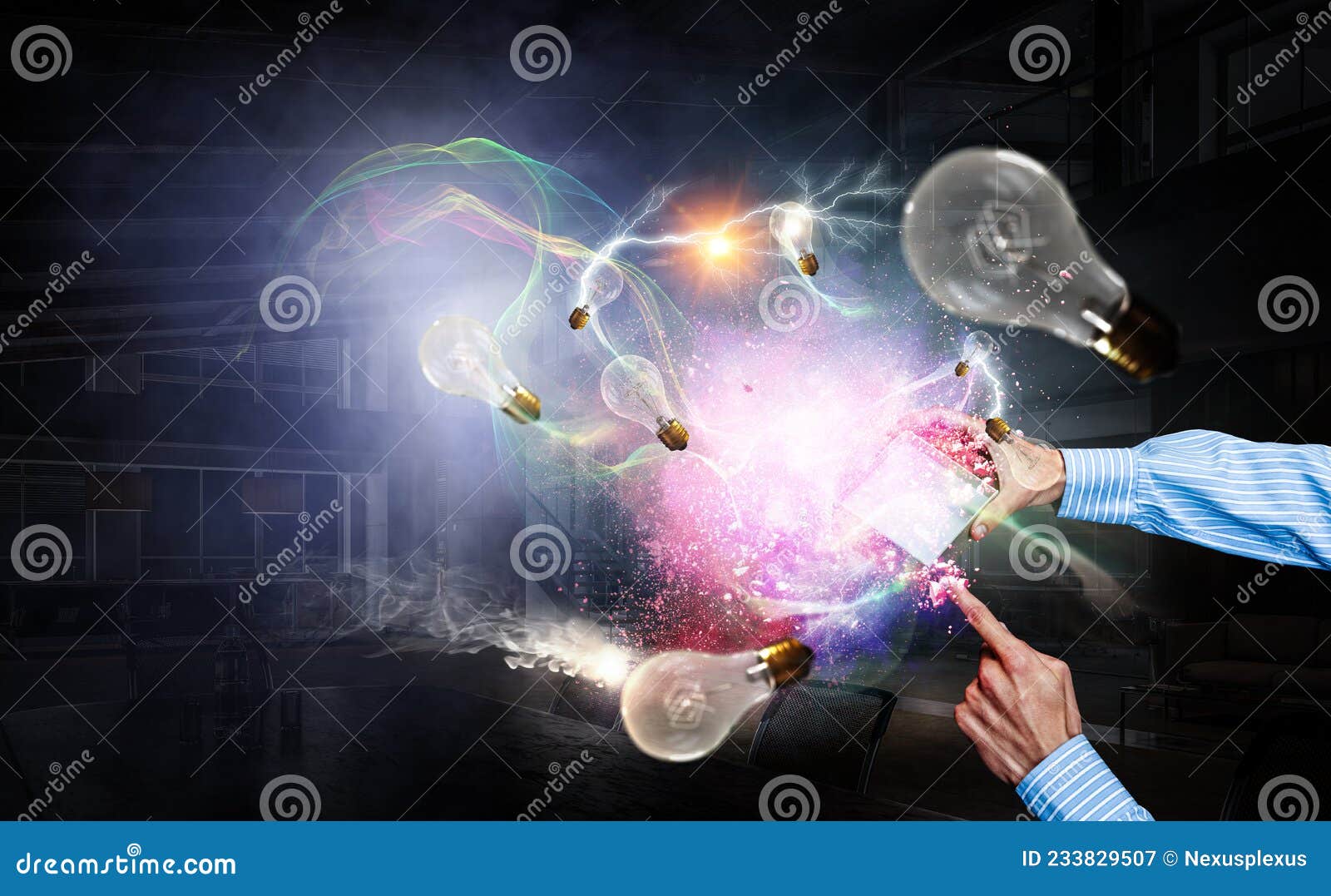 Light Bulb Image As Symbol of Innovation Stock Image - Image of bulb ...