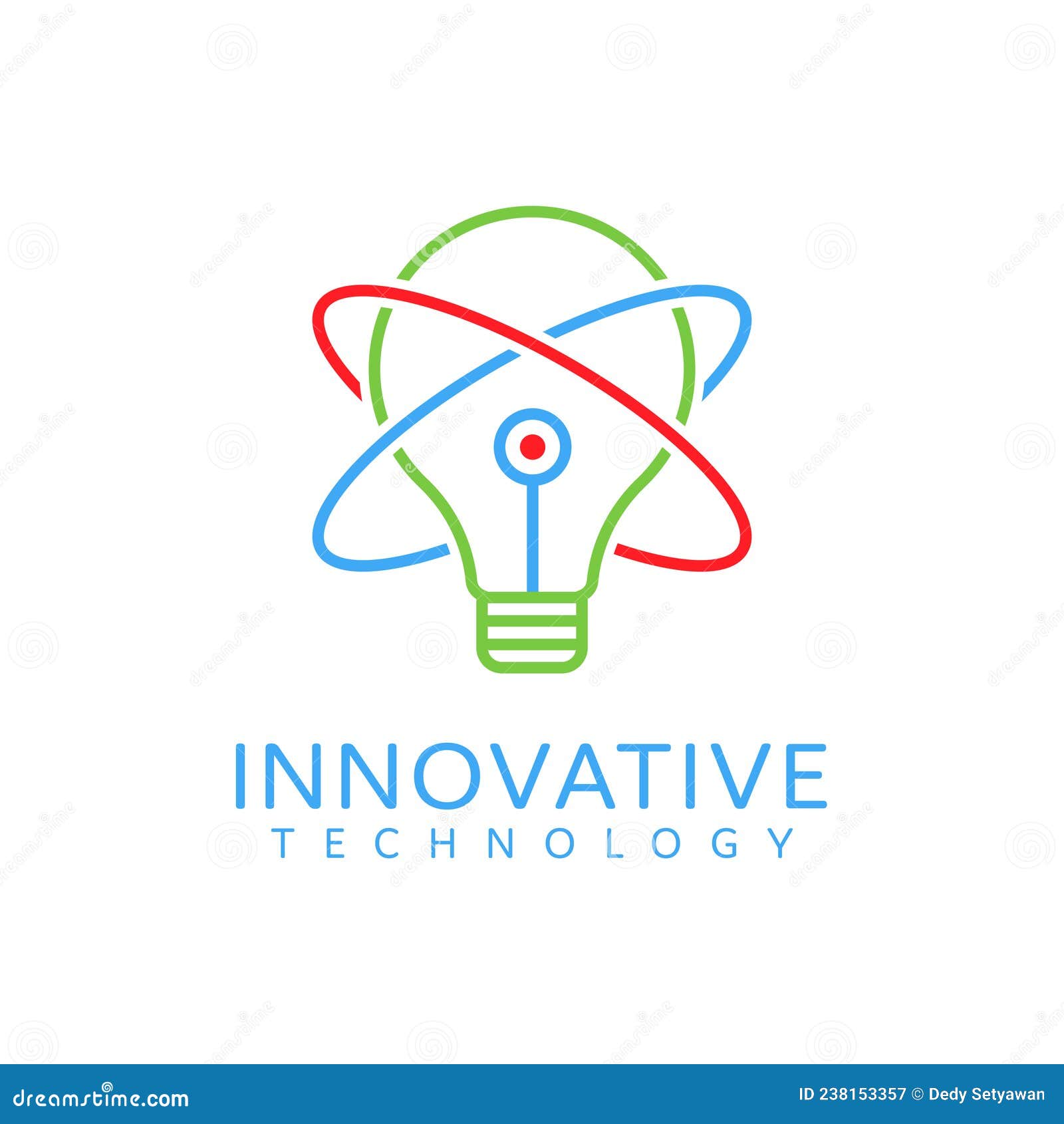 Light bulb innovation logo stock vector. Illustration of graphic ...