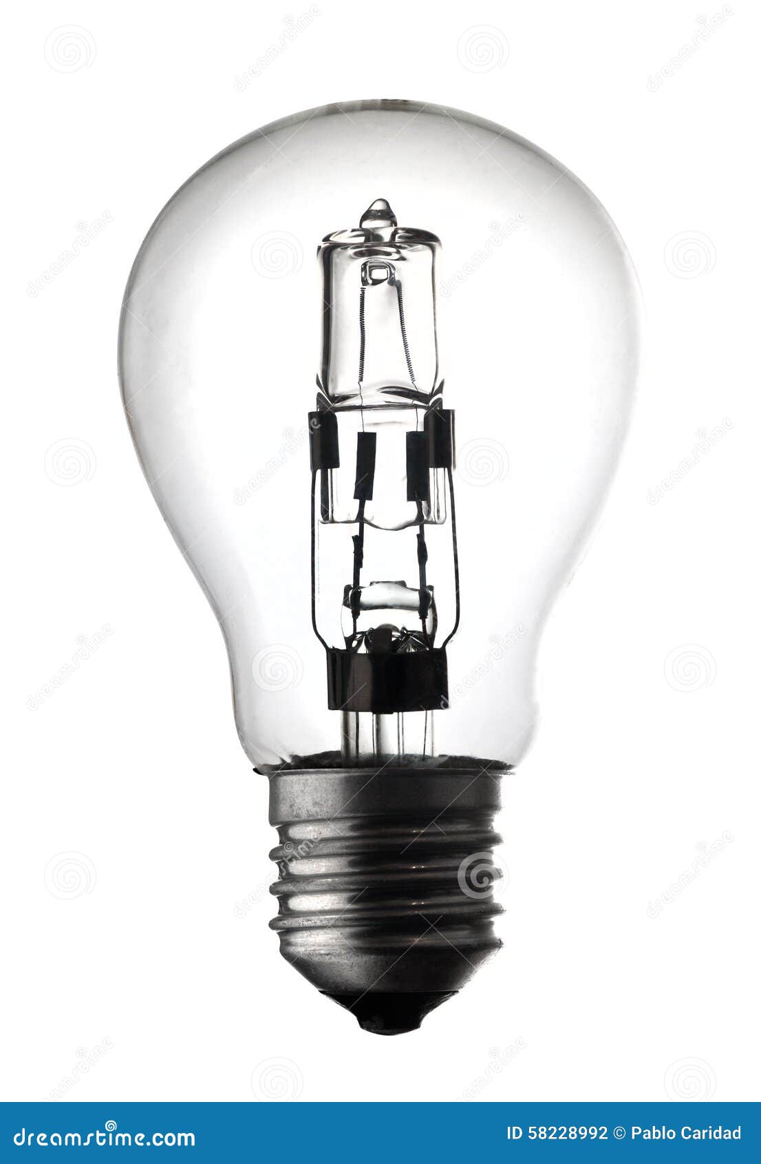 Light bulb isolated. stock photo. Image of idea, lightbulb - 58228992
