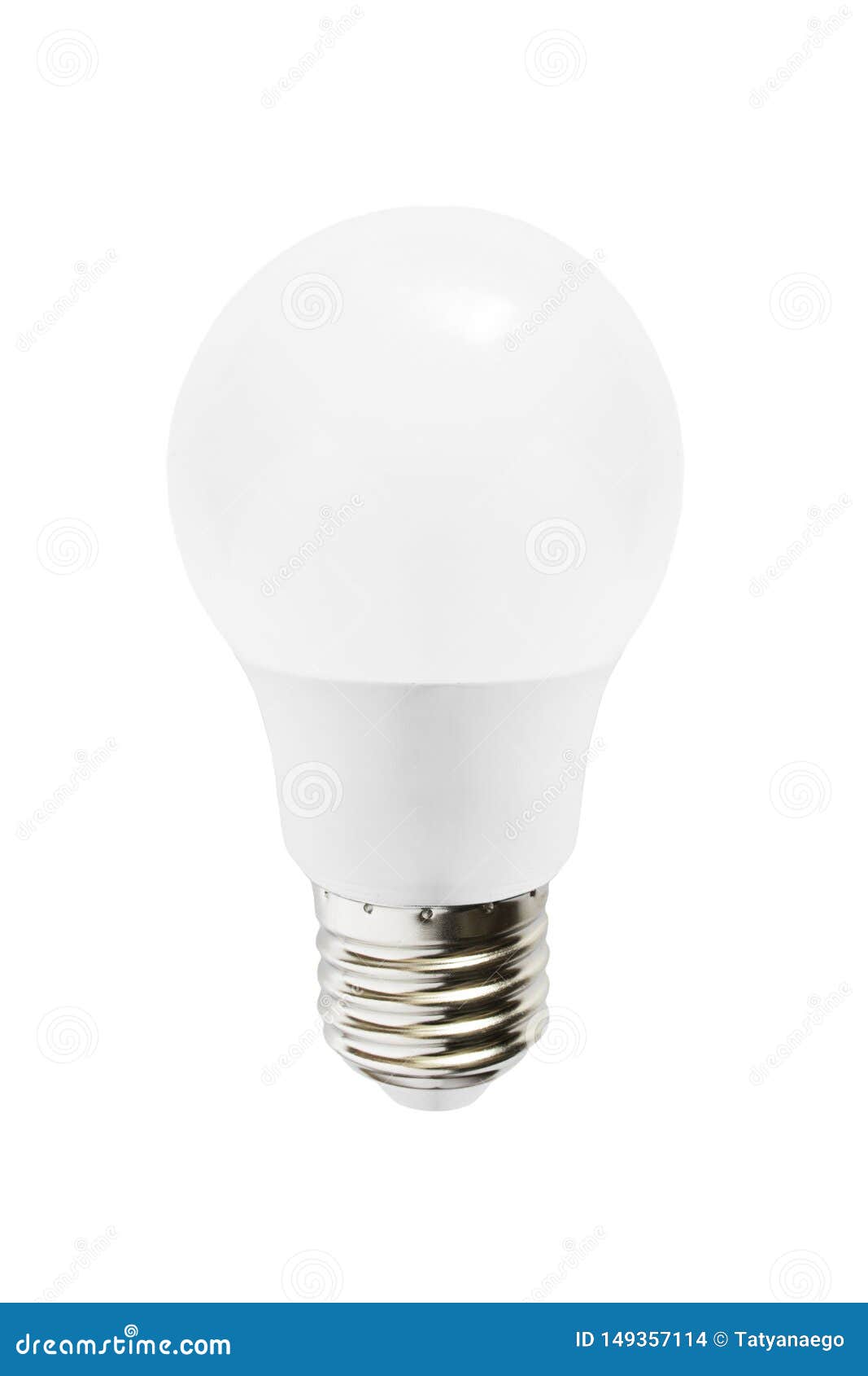 Light bulb isolated stock photo. Image of lamp, light - 149357114