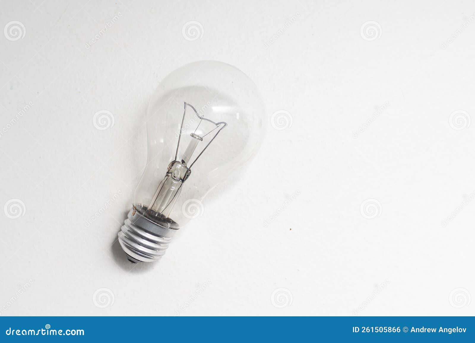 Light Bulb, Isolated, Realistic Photo Image Stock Photo - Image of ...