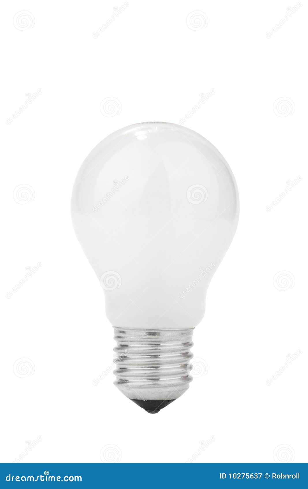 Light Bulb Isolated on White Stock Image - Image of business ...