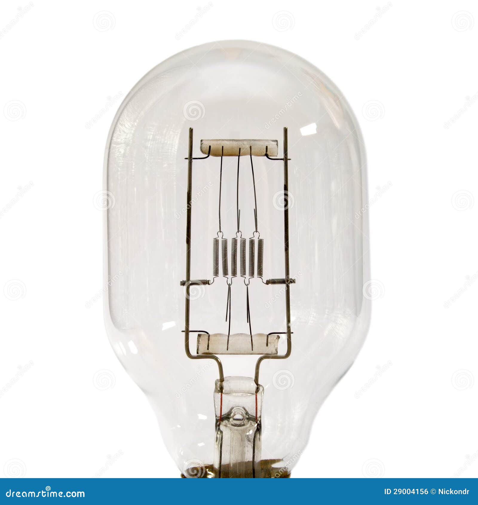 Light Bulb Isolated on White Stock Photo - Image of invention, power ...