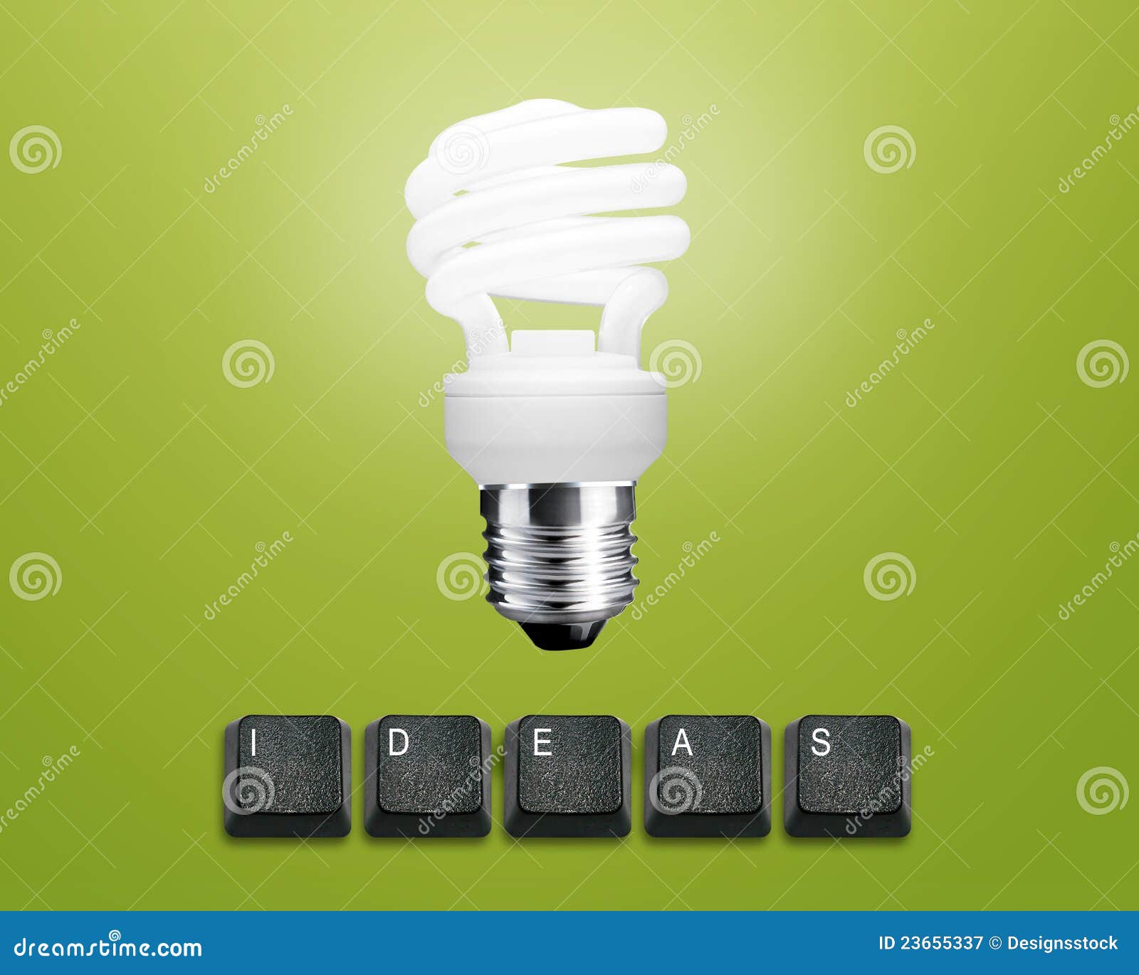 Light Bulb and keys stock illustration. Illustration of advertising ...