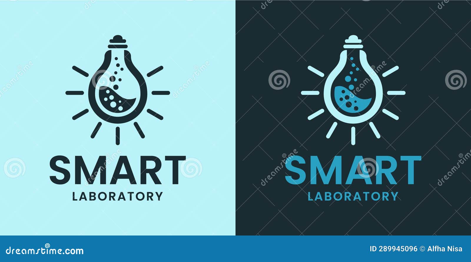Light Bulb with Laboratorium Logo Design Inspiration Stock Vector ...