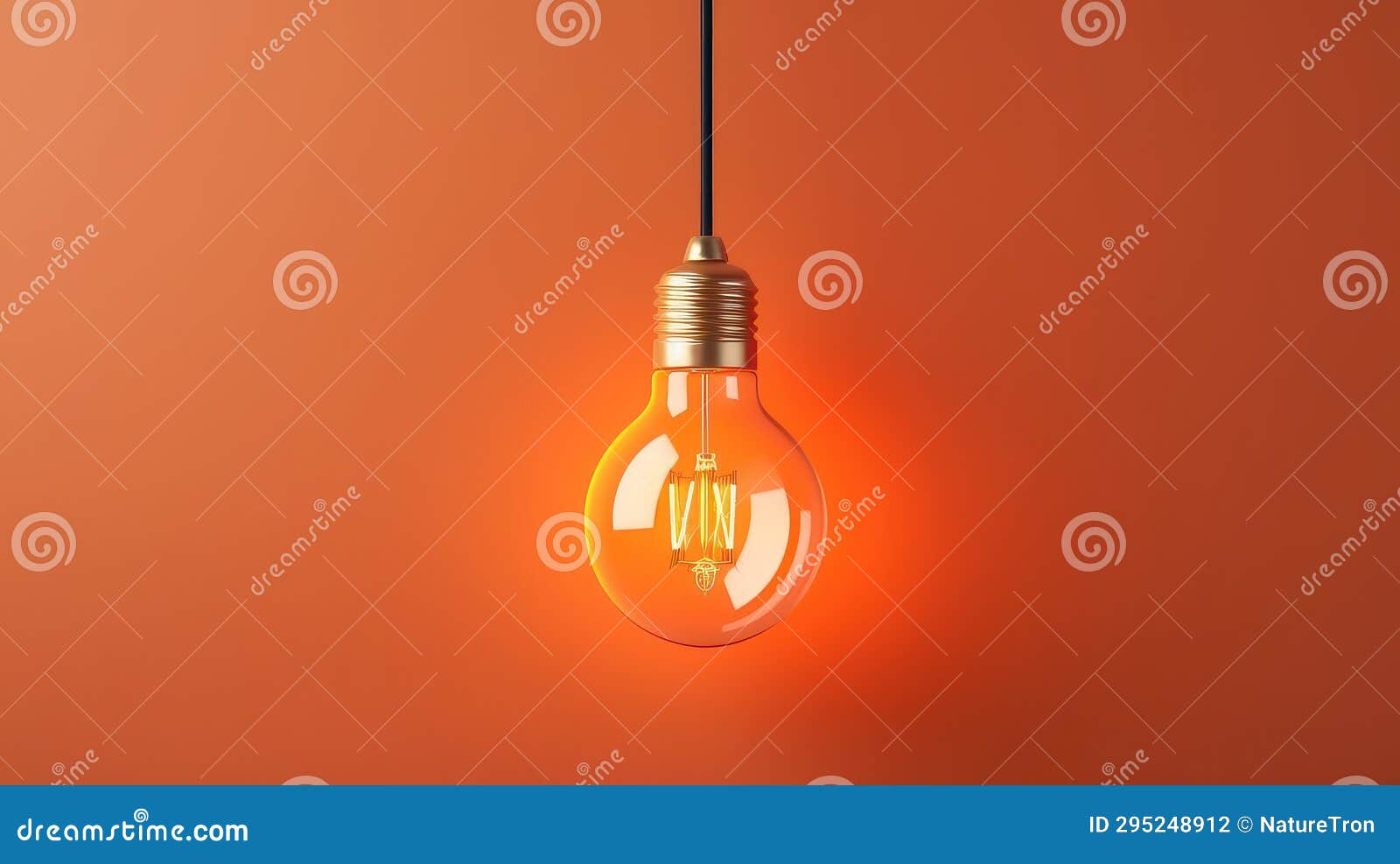 Light Bulb on a White Background Light Bulb Stock Illustration ...