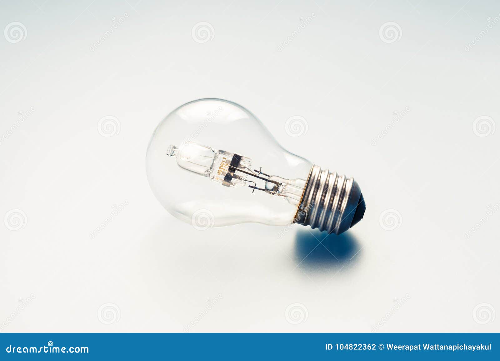 Light Bulb on Middle of Frame Stock Photo - Image of invention ...
