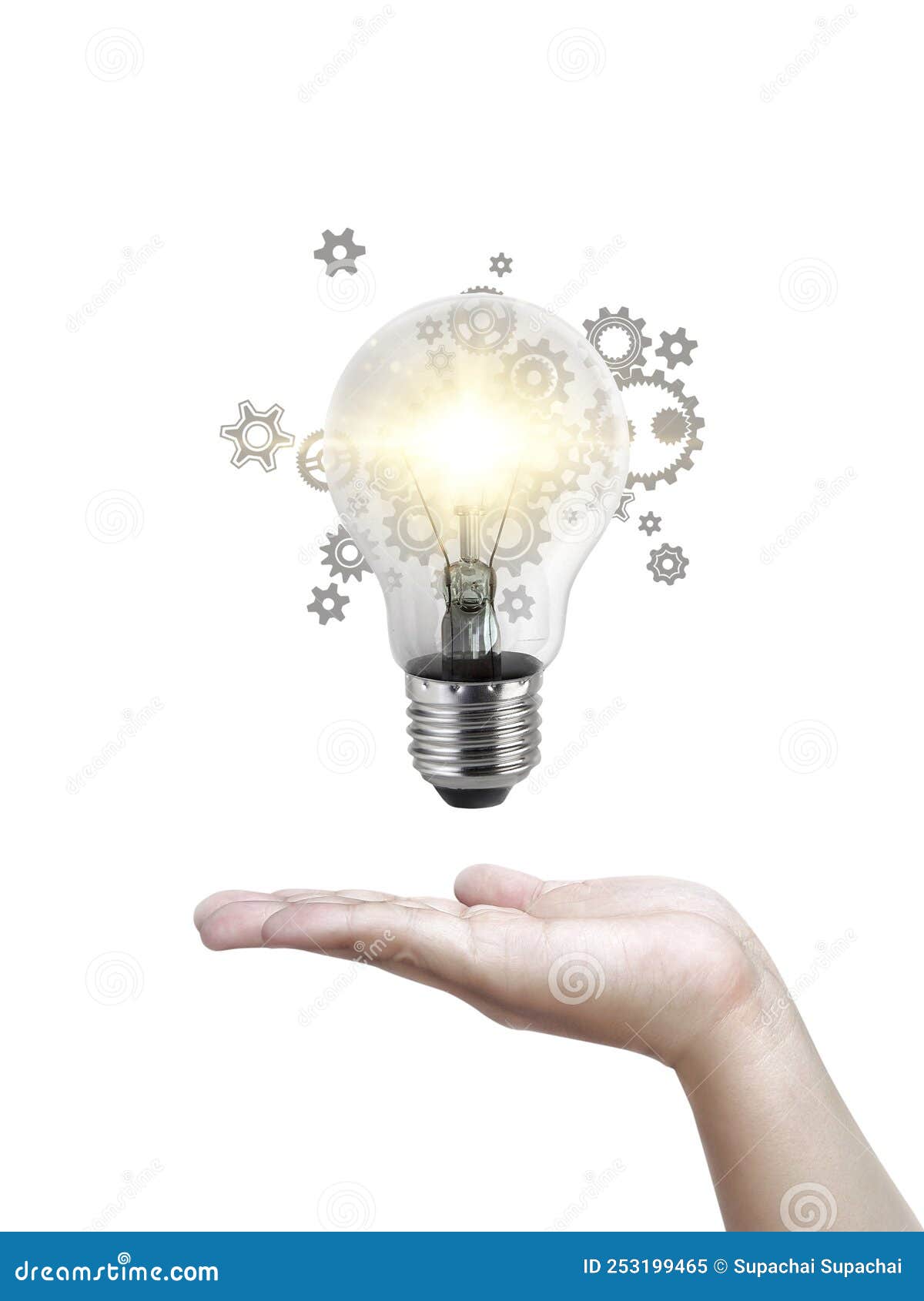 Light Bulb in, New Ideas with Innovative Technology and Creativity ...