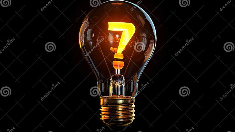A Light Bulb with the Number 7 on it Stock Photo - Image of bulb, lamp ...