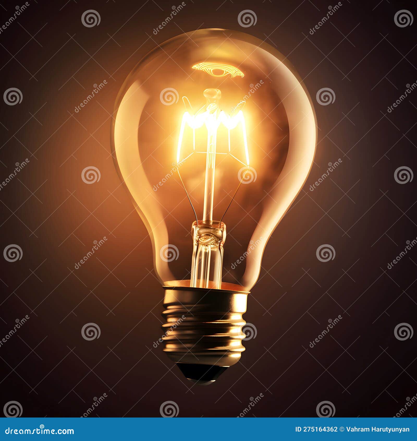 Light bulb with rays shine stock illustration. Illustration of abstract ...
