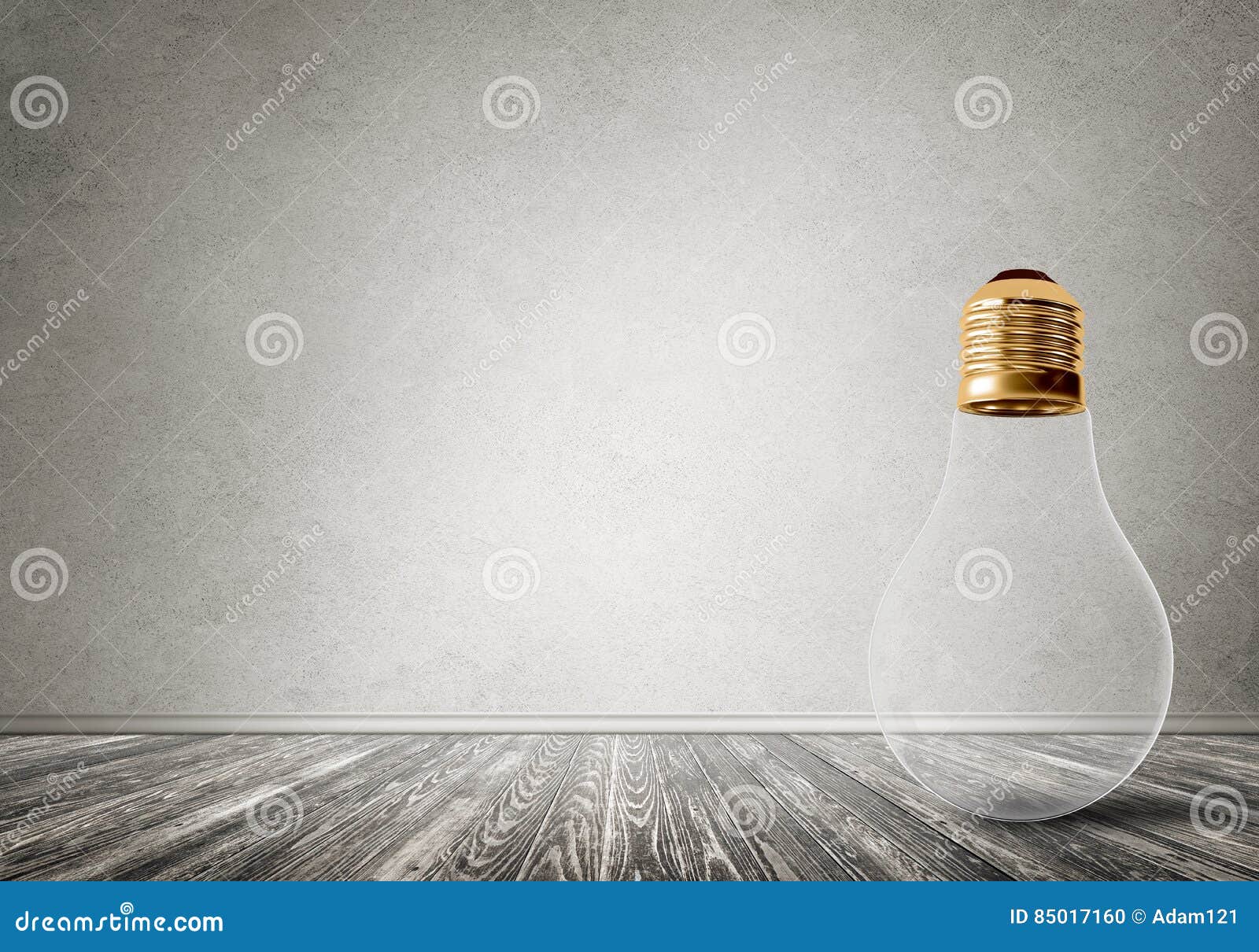 Light bulb in room stock photo. Image of ecology, equipment - 85017160