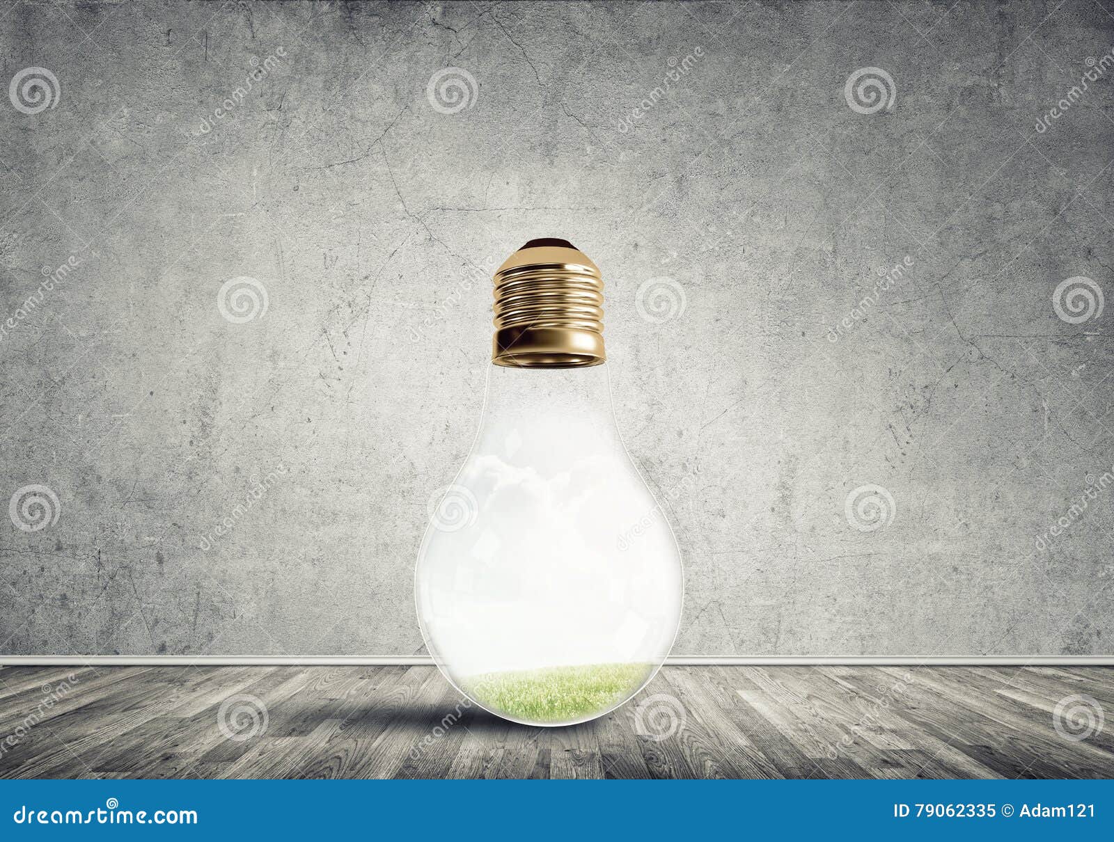 Light bulb in room stock image. Image of household, bright - 79062335