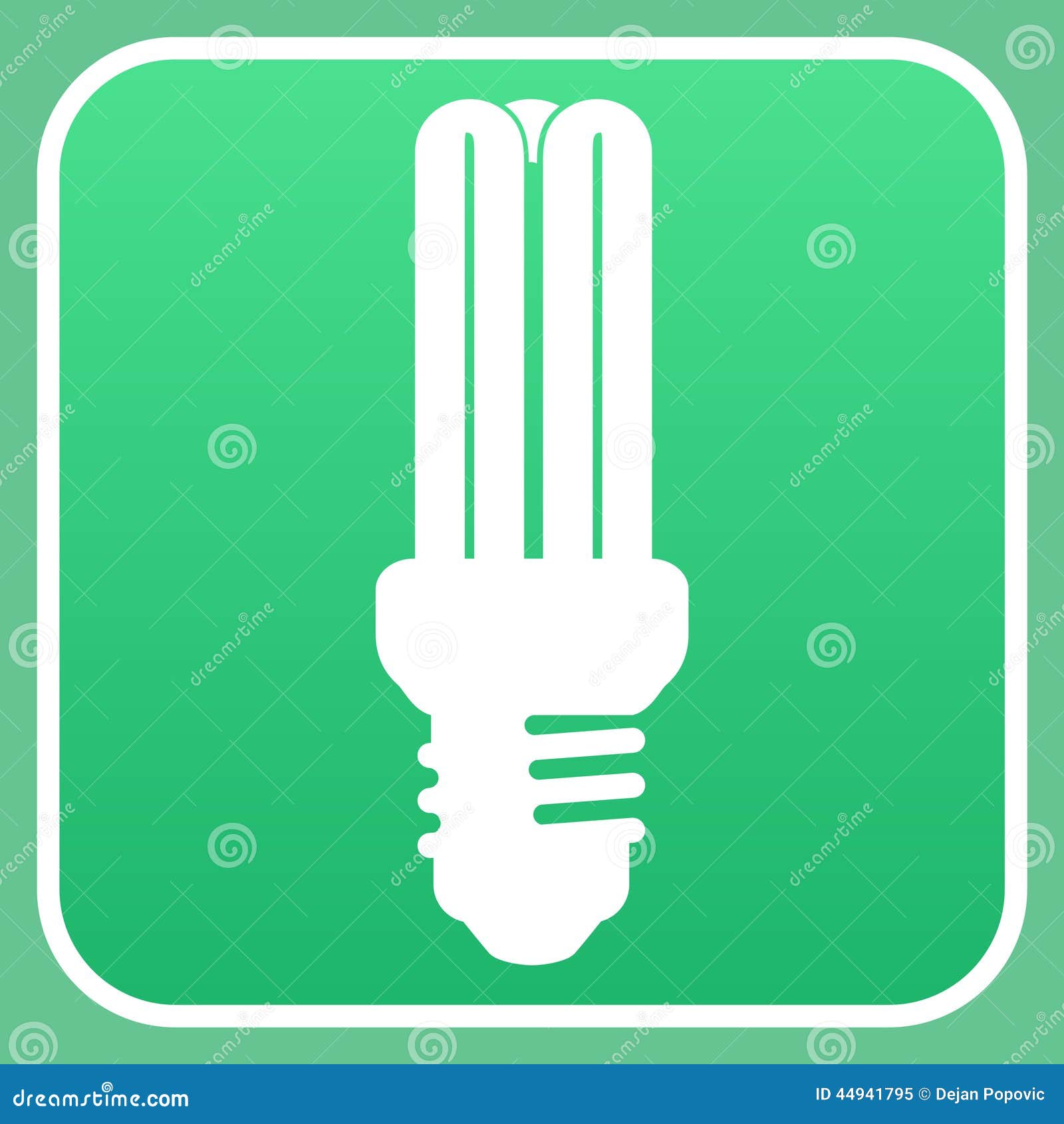 Light bulb sign stock illustration. Illustration of bulb - 44941795