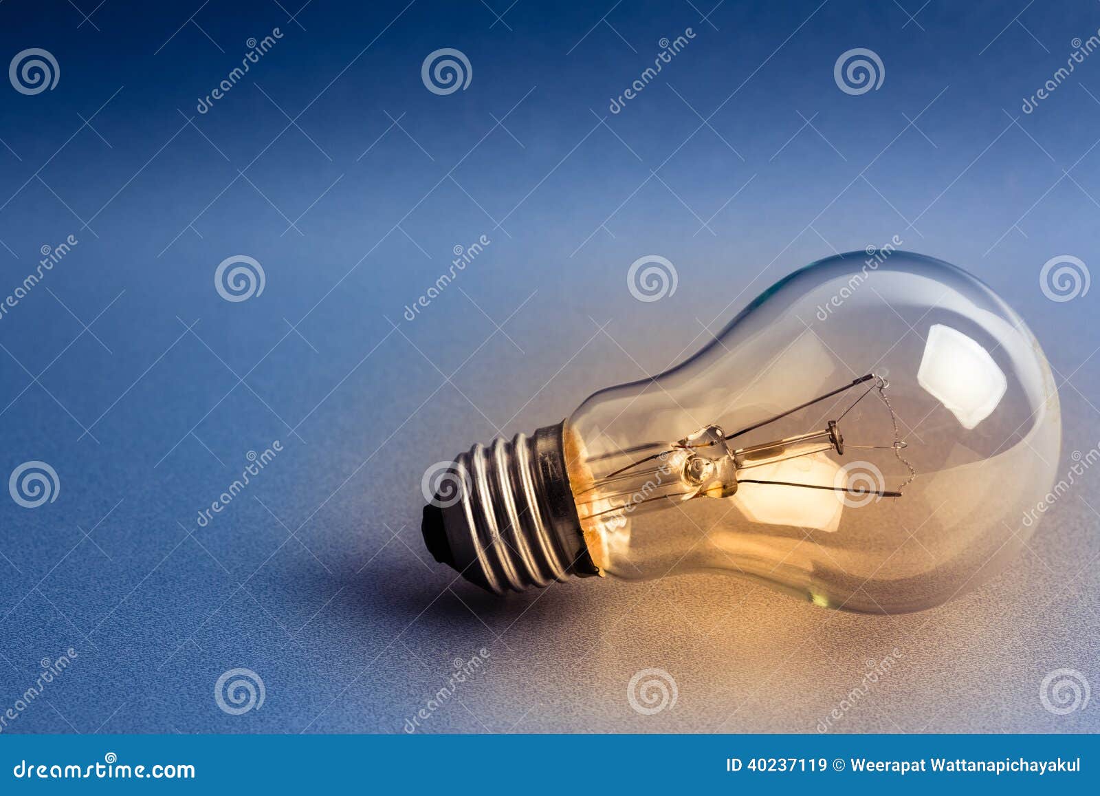 Light bulb stock image. Image of space, cool, blue, background - 40237119