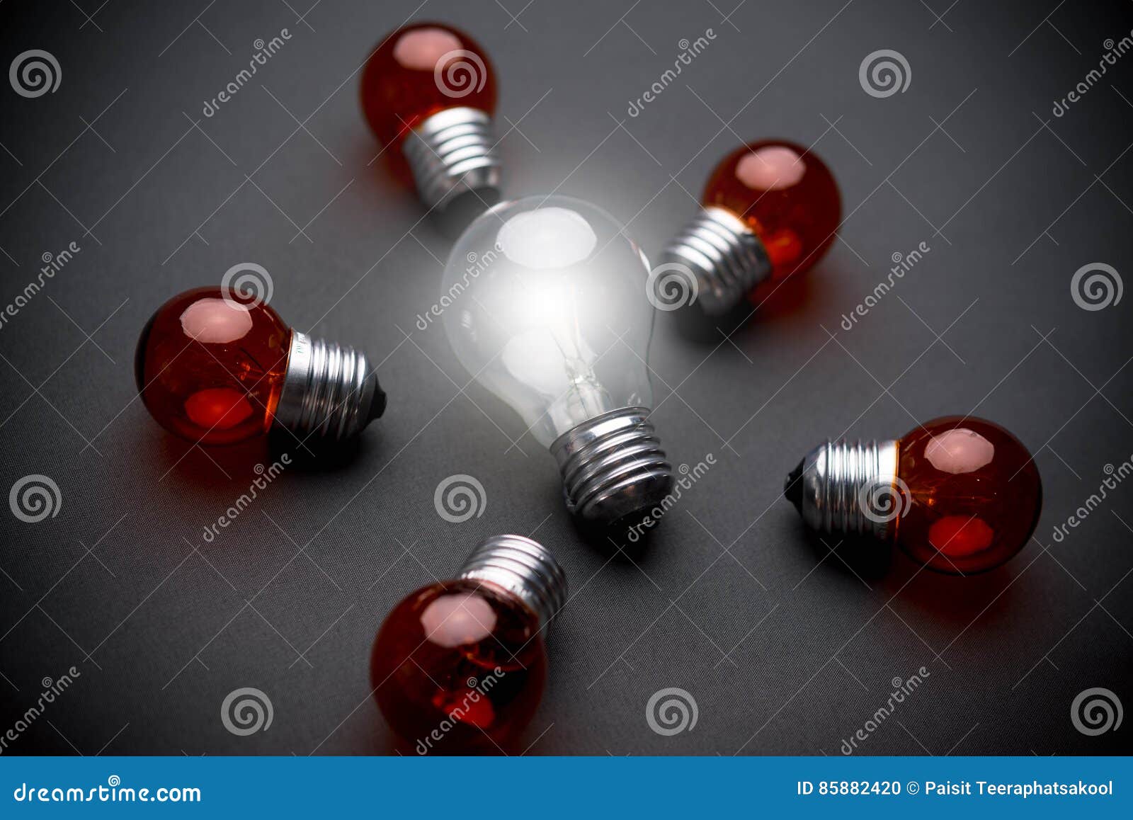 Light bulb solution stock photo. Image of focus, backgrounds - 85882420