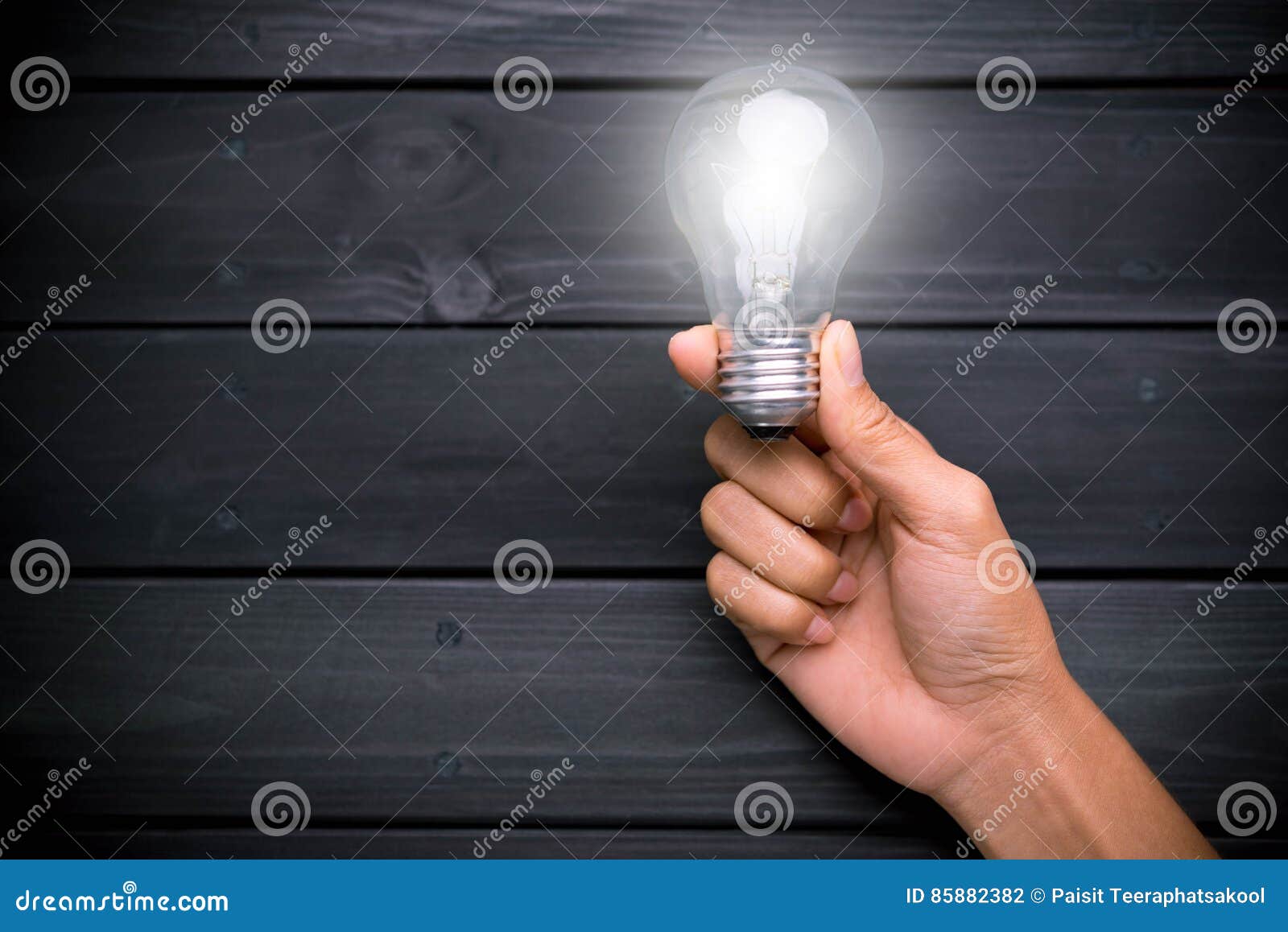 Light bulb solution stock photo. Image of blackboard - 85882382