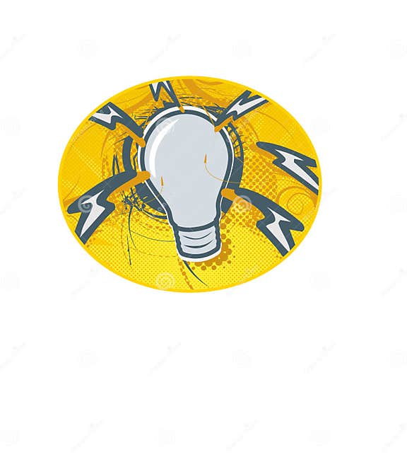 Light Bulb Sparky stock vector. Illustration of businessmen - 12324578