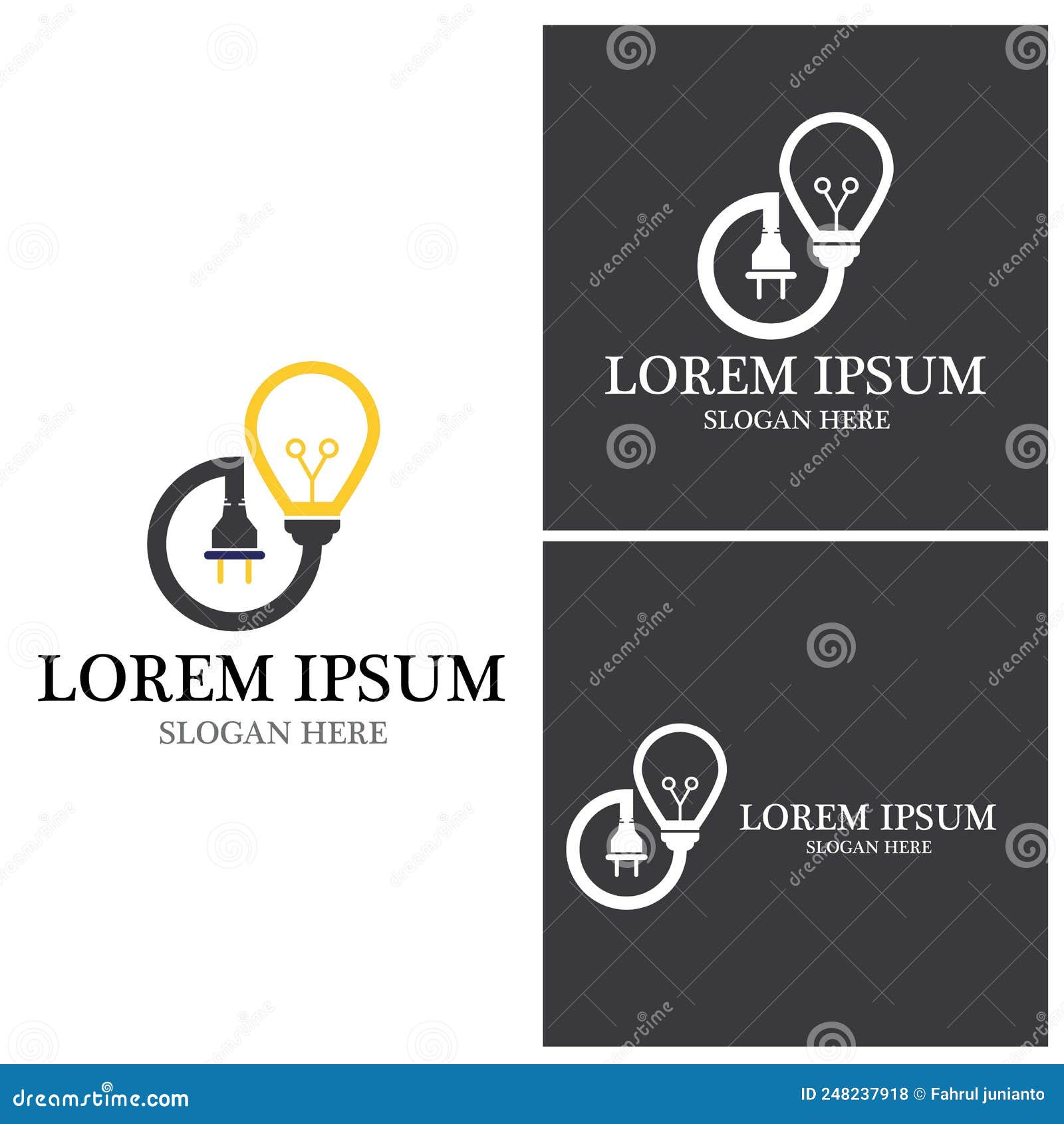 Light bulb symbol icon stock illustration. Illustration of idea - 248237918