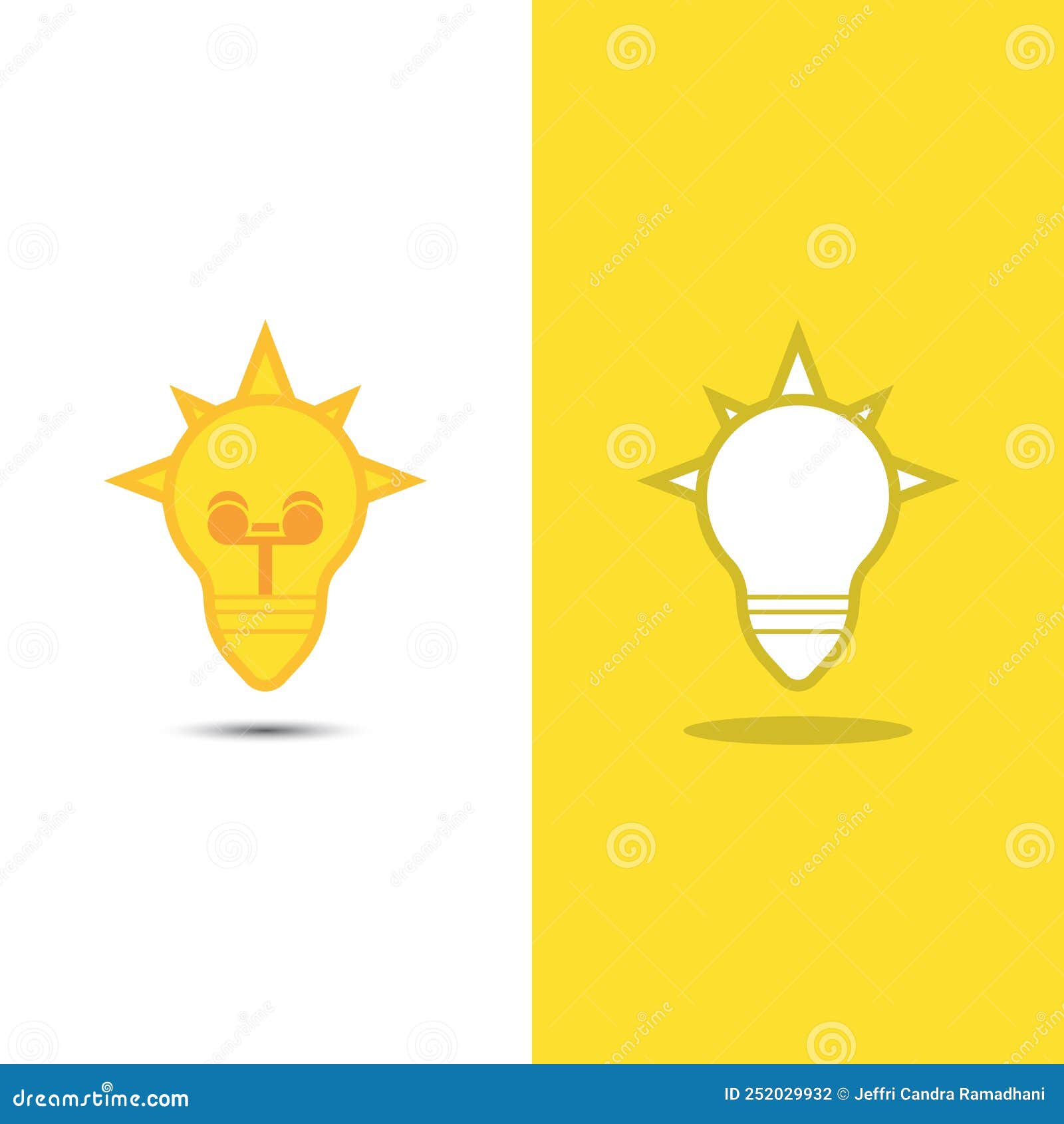 Light bulb symbol icon stock vector. Illustration of electricity ...