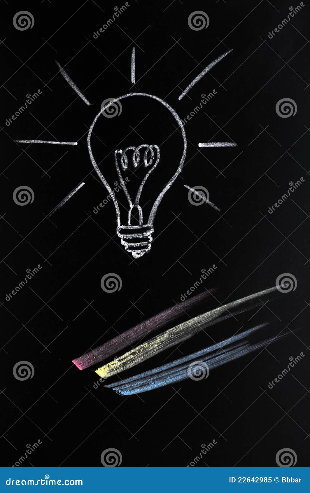 Light Bulb,symbol of Innovation Stock Image - Image of light, lightbulb ...