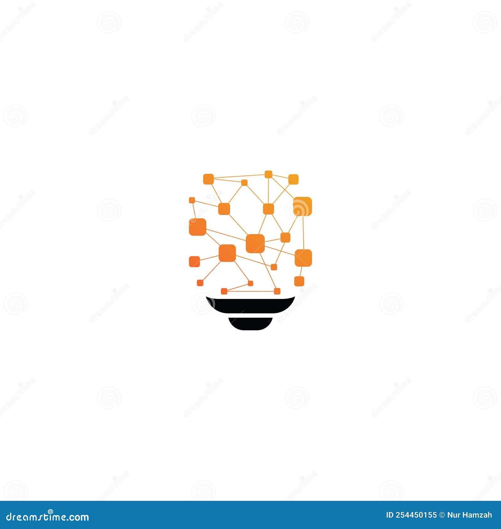Light Bulb Technology Template Vector Logo Icon Stock Vector ...