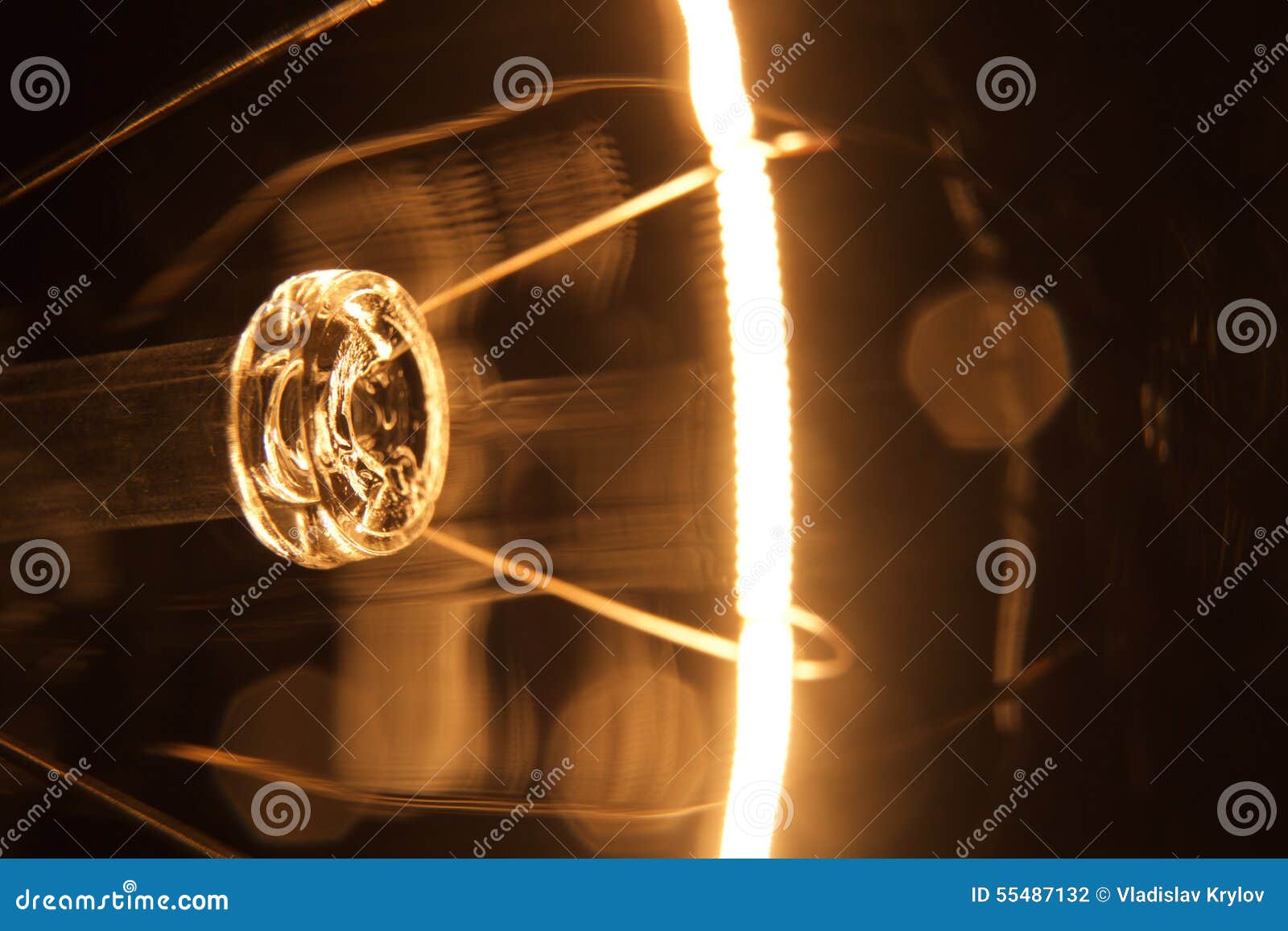 Light Bulb Turns on and Off Stock Photo - Image of conceptual ...