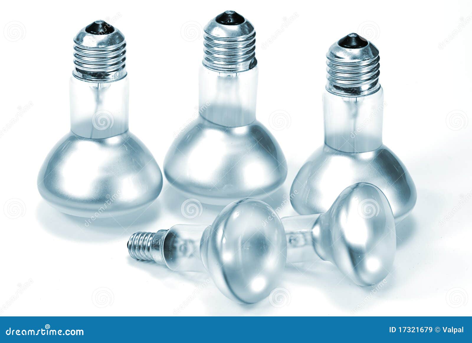 A Light Bulb on the White Background Stock Image - Image of glass ...