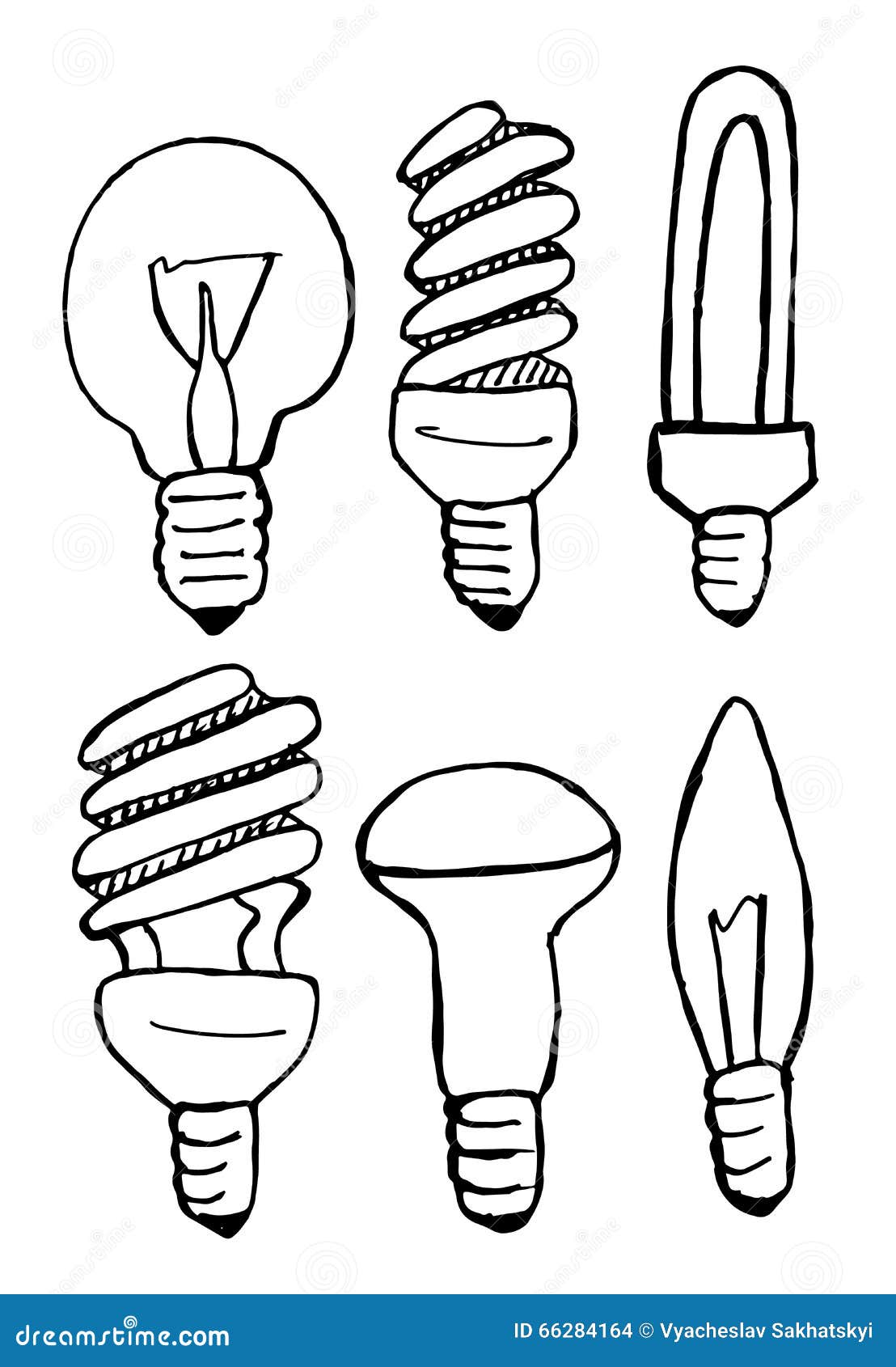 Light Bulb on White Background. Stock Vector - Illustration of graphic ...