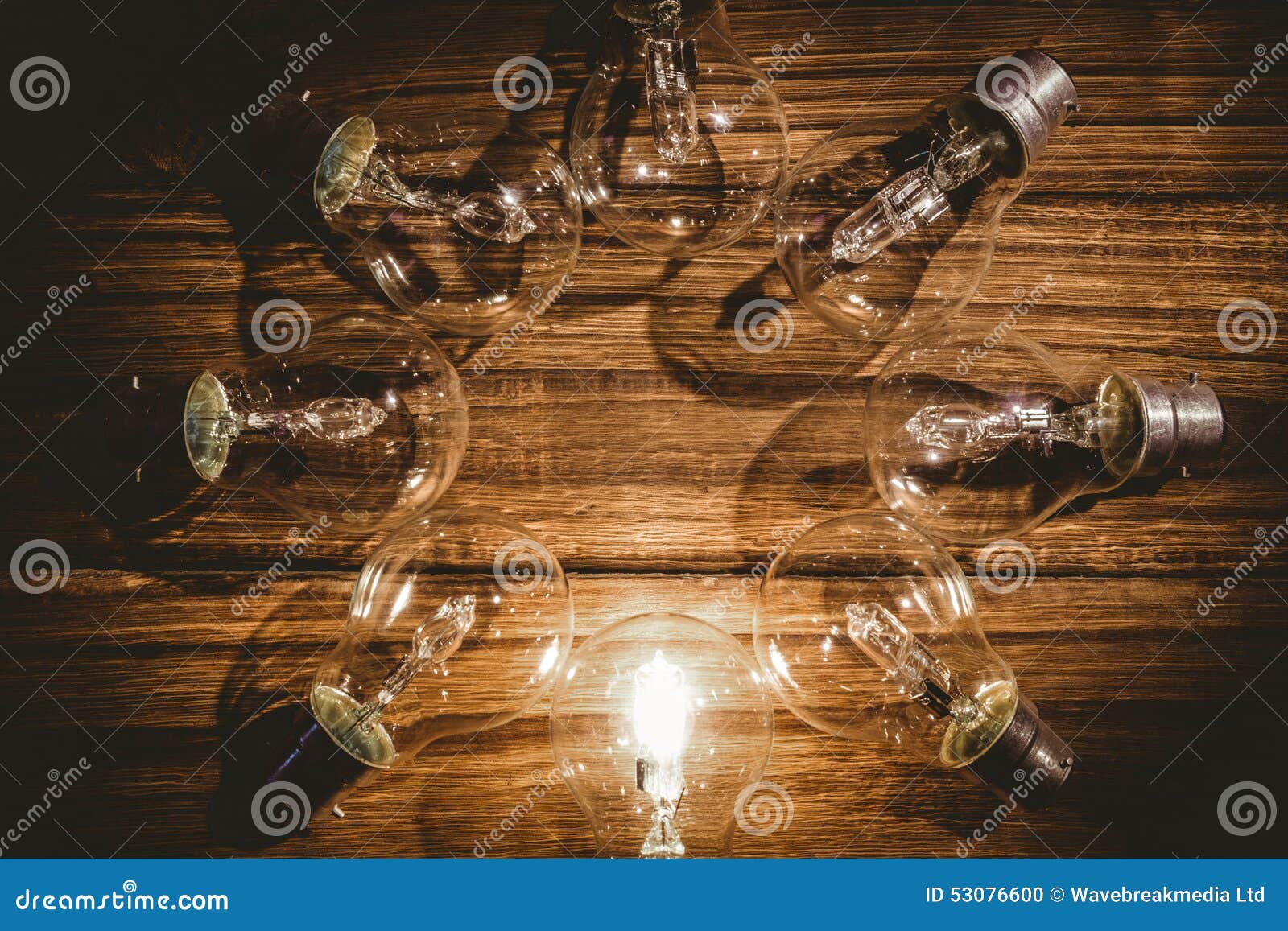Light bulbs forming frame stock photo. Image of bulb - 53076600
