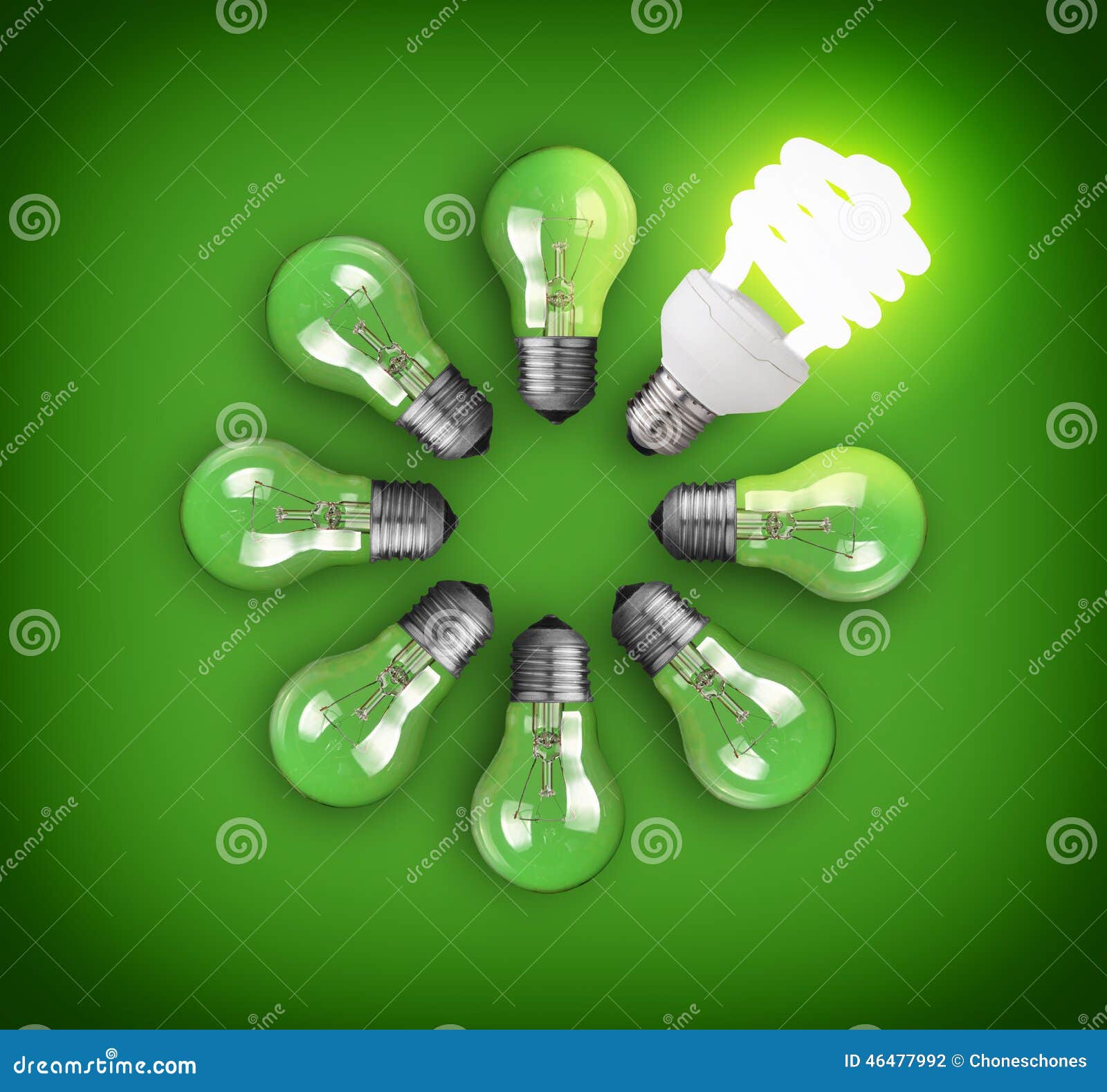 Light bulbs stock photo. Image of concept, bulb, circle - 46477992