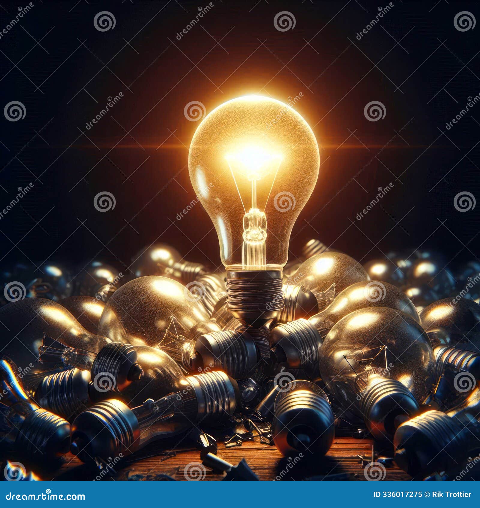 Good and bad ideas concept stock illustration. Illustration of fibers ...