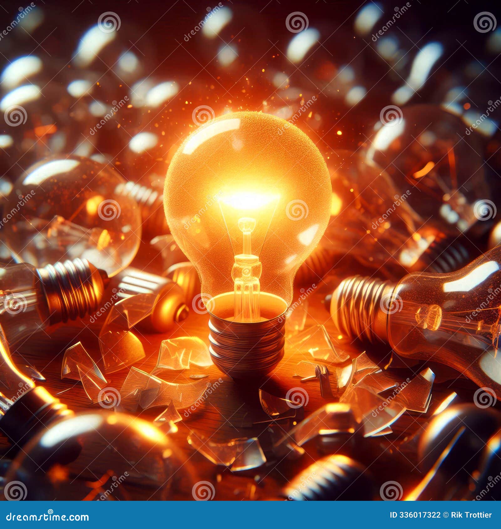 Good and bad ideas concept stock illustration. Illustration of ...