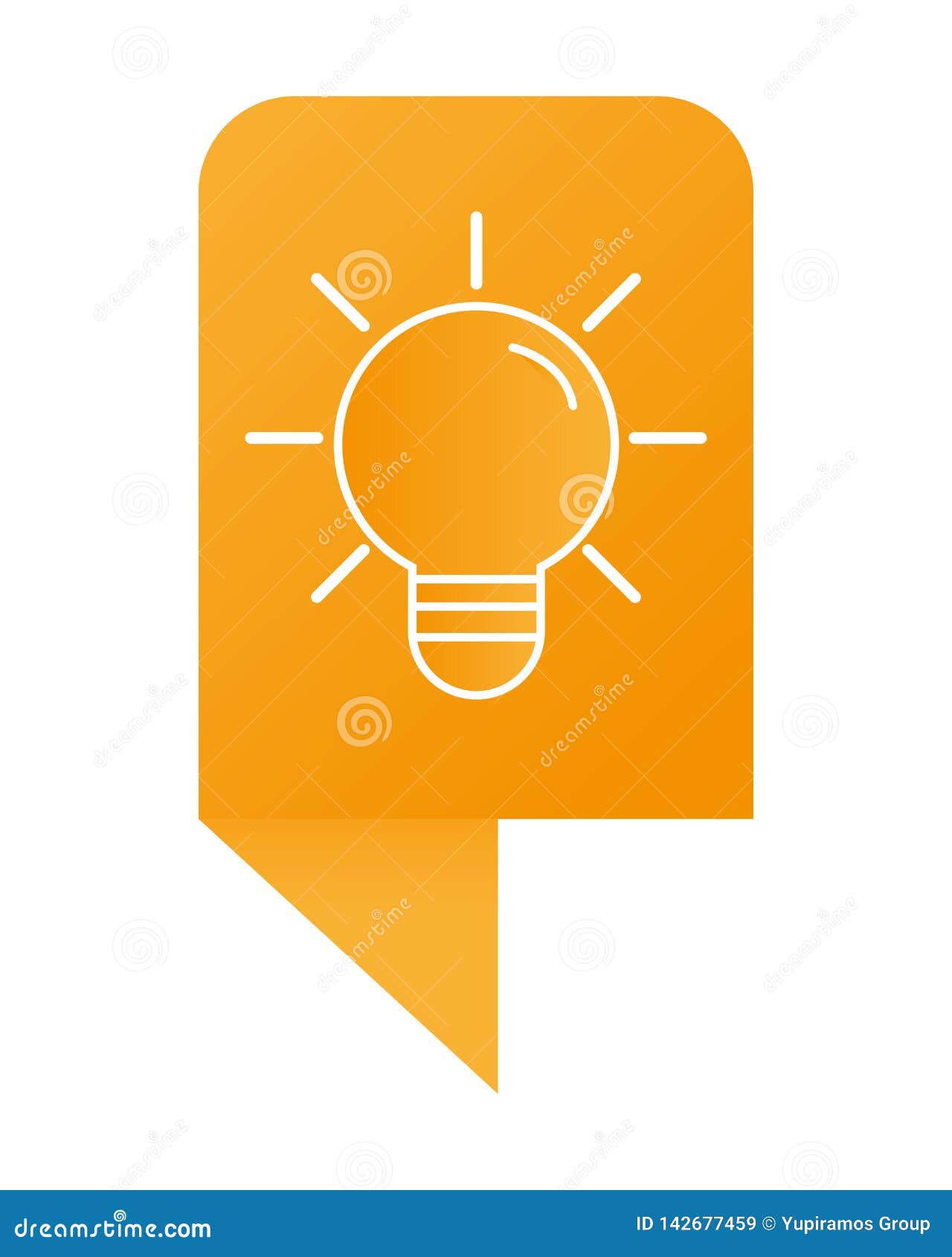 Light buld idea cartoon stock vector. Illustration of electrical ...