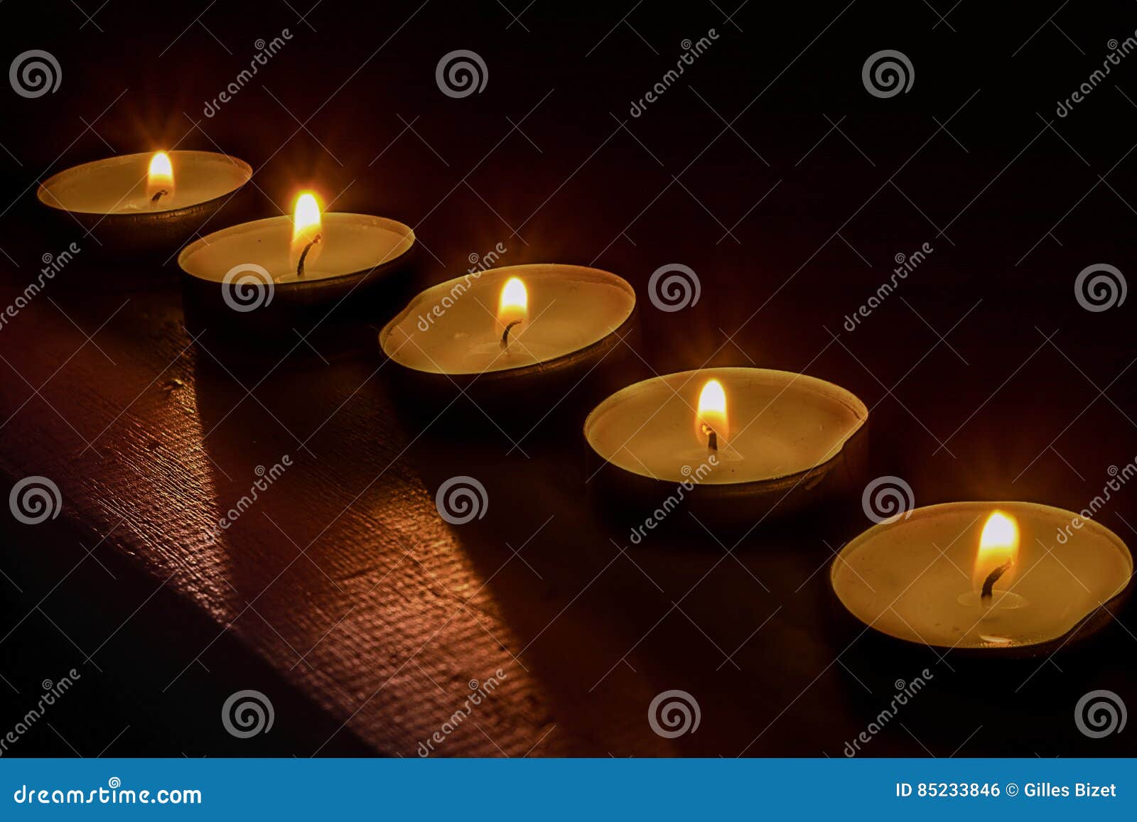 In the light of candles stock photo. Image of candle - 85233846