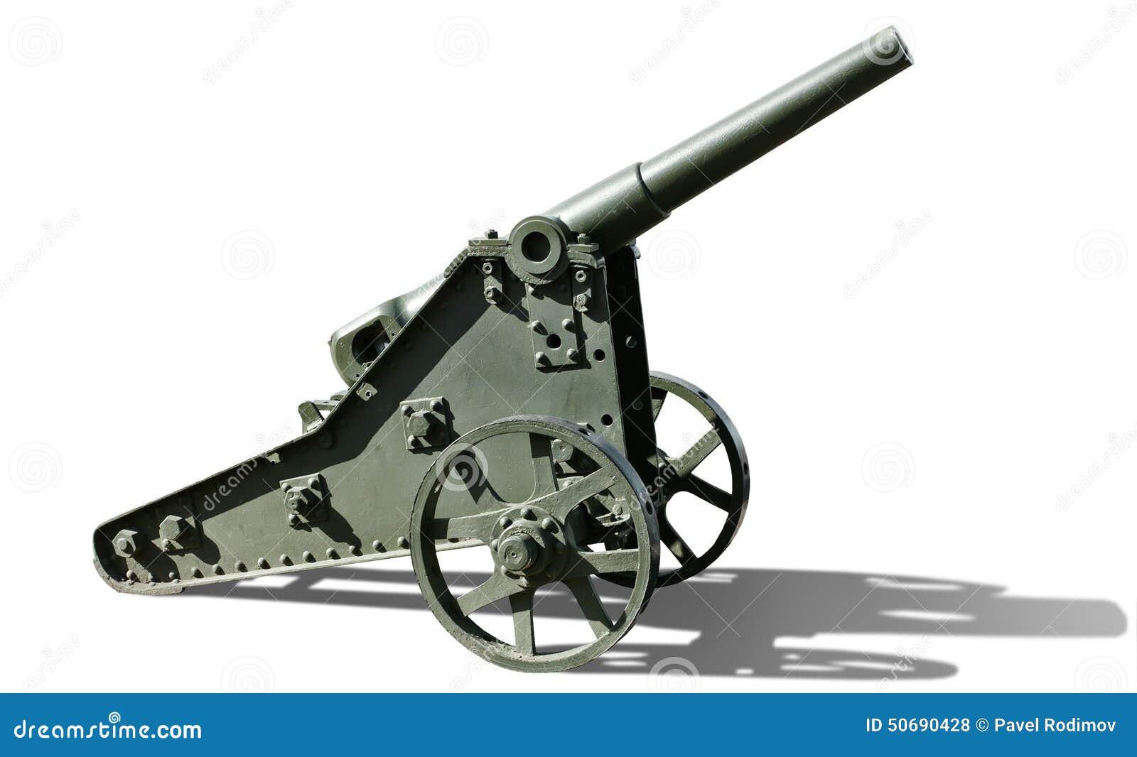 Light cannon stock photo. Image of weapon, retro, isolated - 50690428