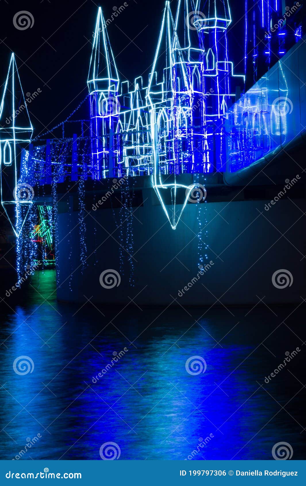 Light castle editorial photo. Image of purple, lights - 199797306