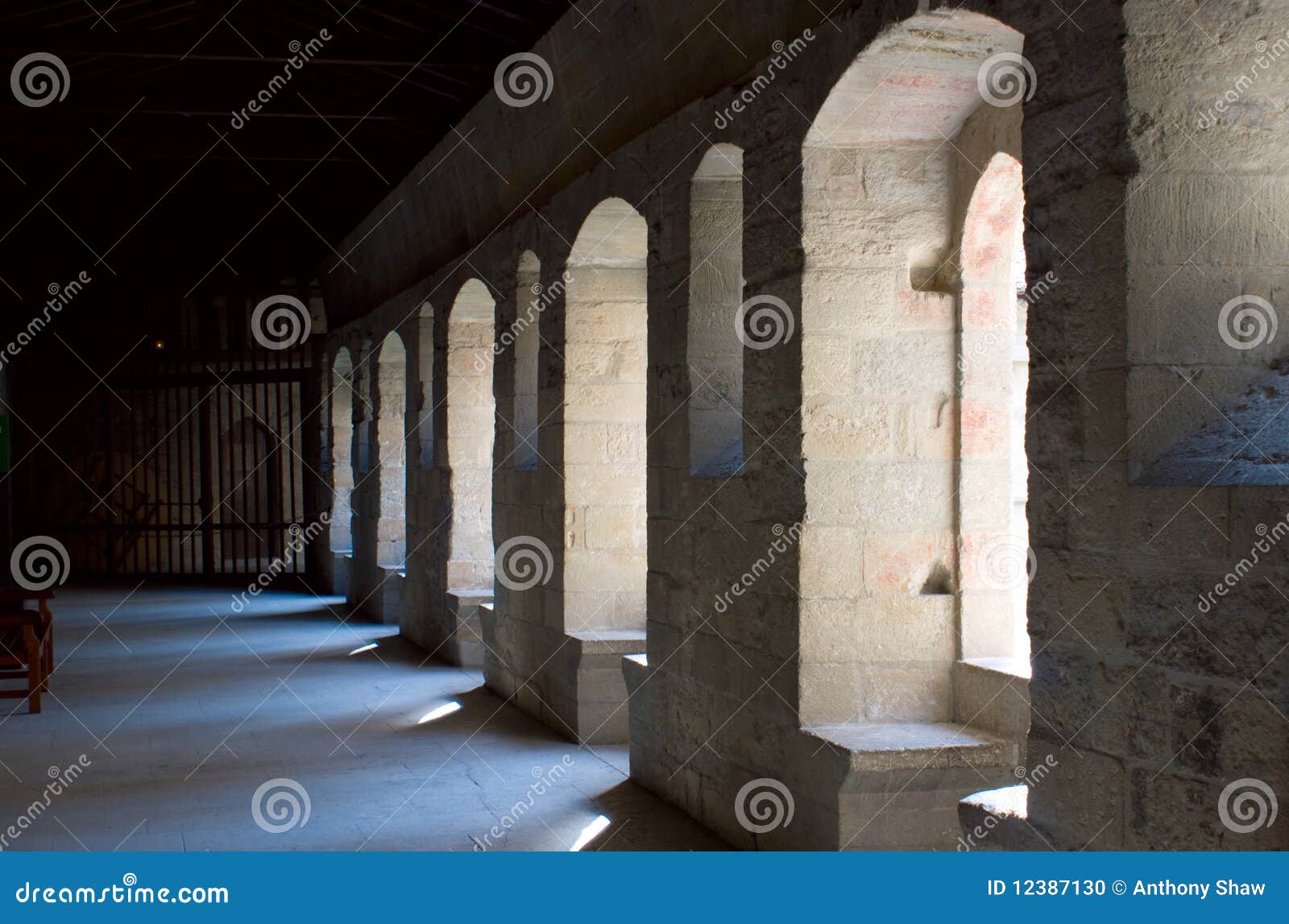 Light through castle wall stock photo. Image of architecture - 12387130