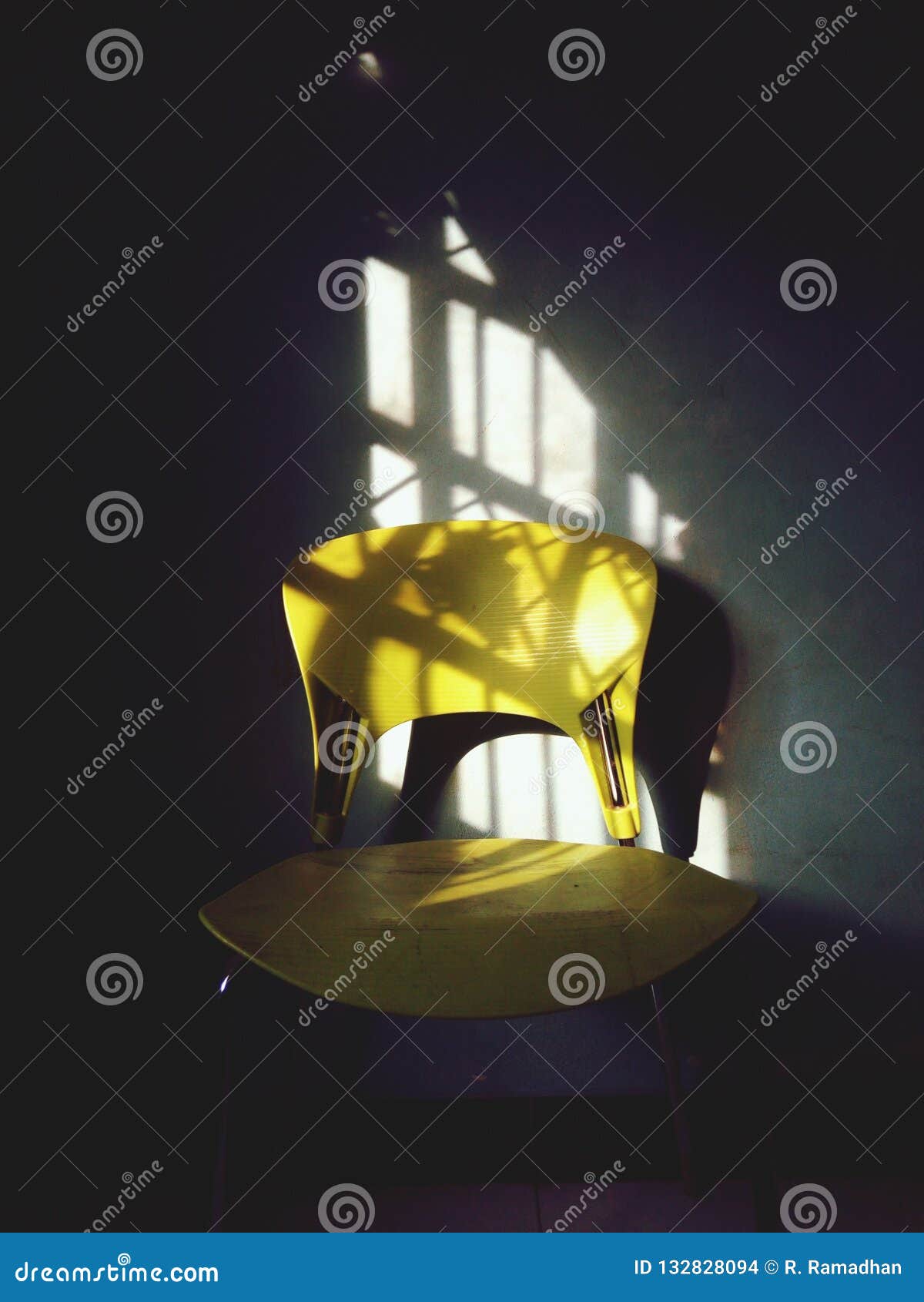 Light in the chair stock photo. Image of dark, sunset - 132828094