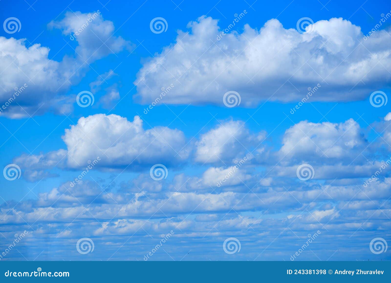 Light Clouds on a Blue Calm Sky, Background Stock Photo - Image of ...
